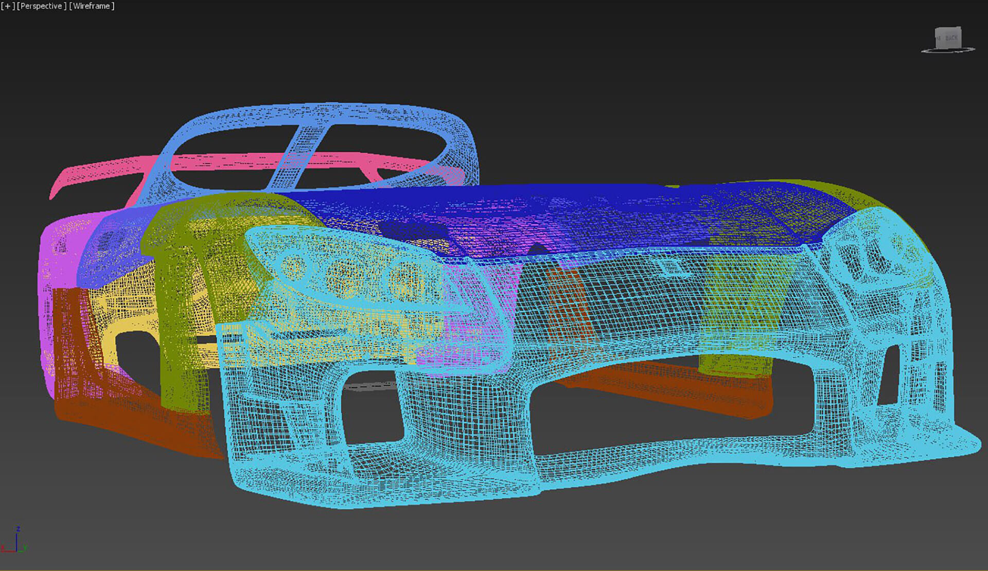 RX7 Veilside Fortune Printable Kit 1-24 3D Print Model by bayazoff