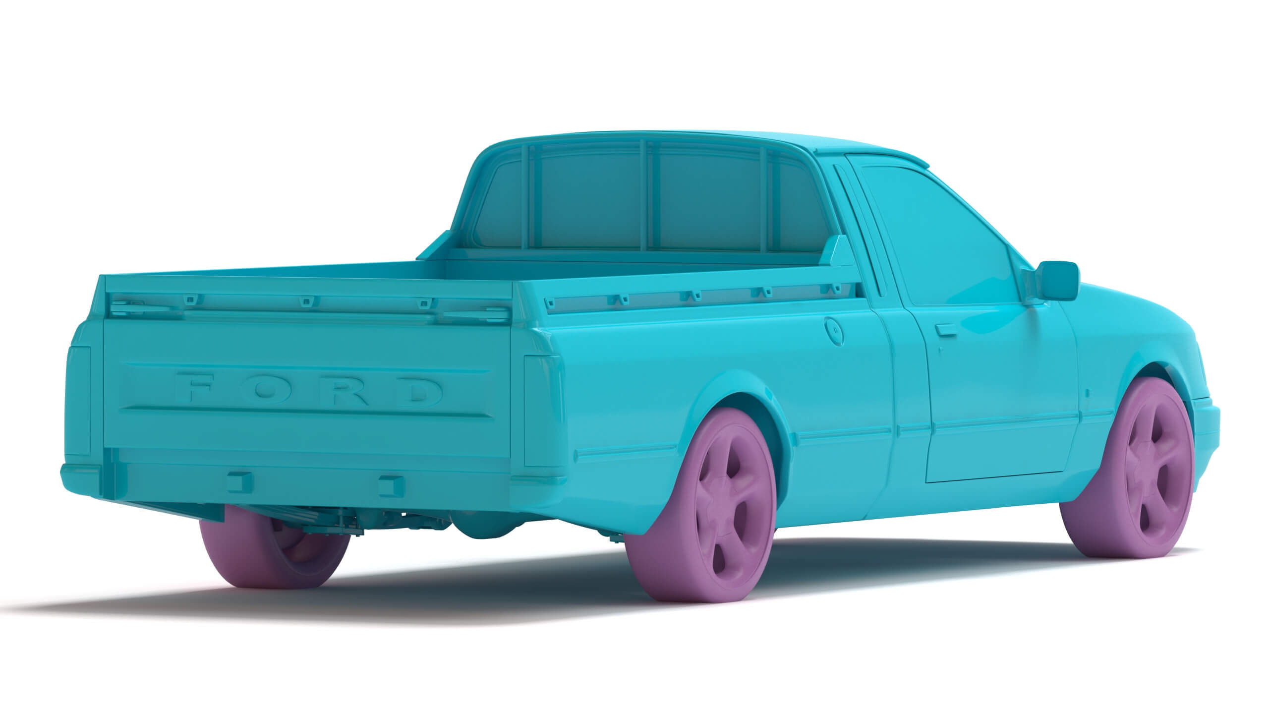 Sierra P100 Pick Up Print Kit - 3D Model by bayazoff