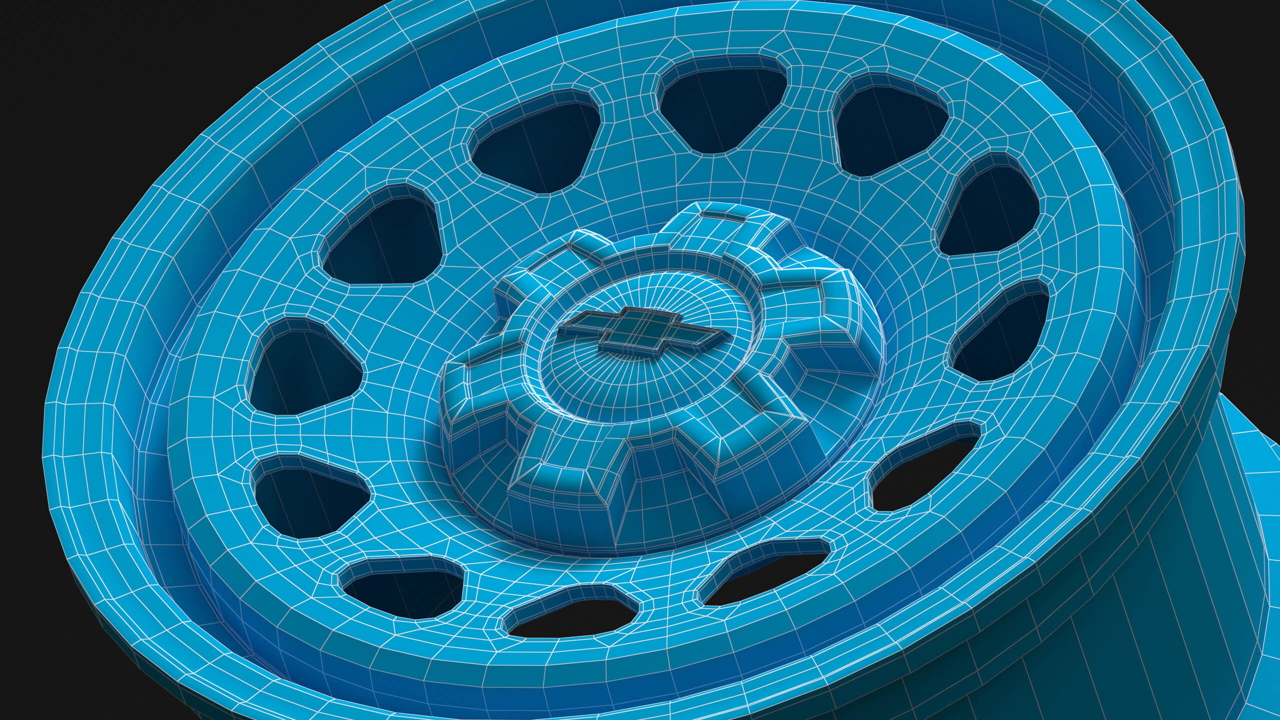 Silverado 1500 OEM Rim - 3D Model by bayazoff