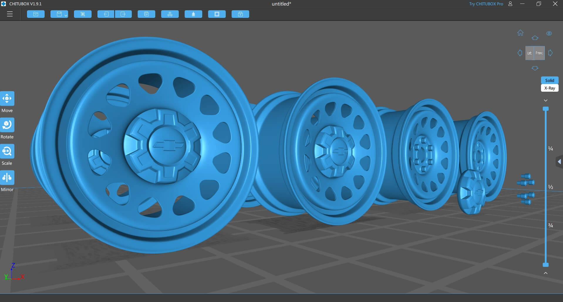 Silverado 1500 OEM Rim - 3D Model by bayazoff