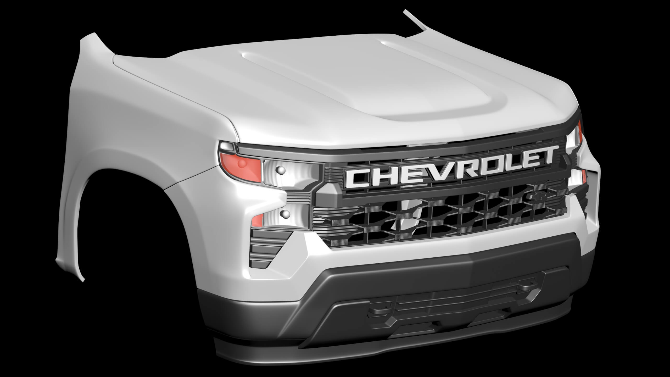 Silverado PPV Front - 3D Model by bayazoff