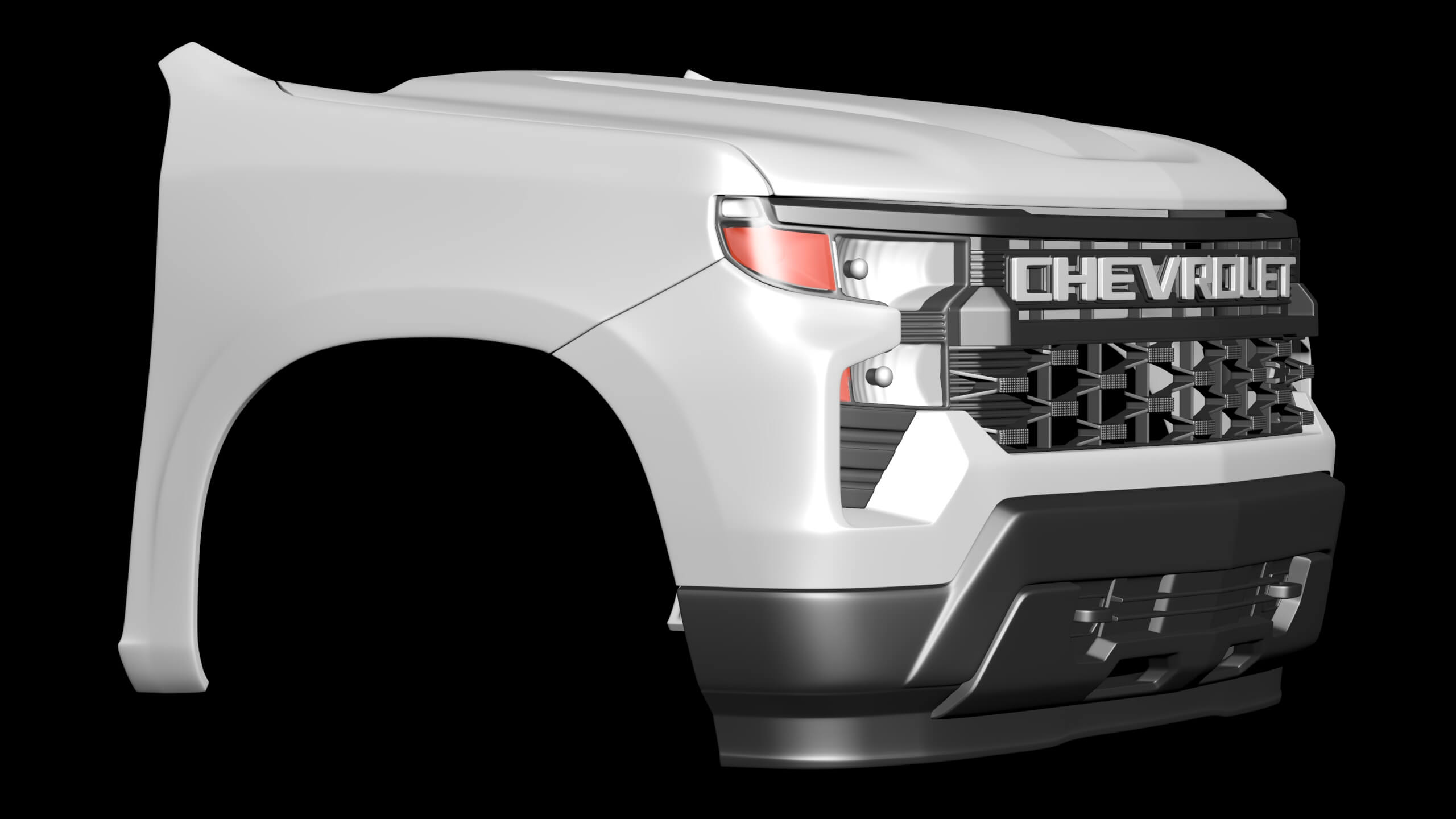 Silverado PPV Front - 3D Model by bayazoff