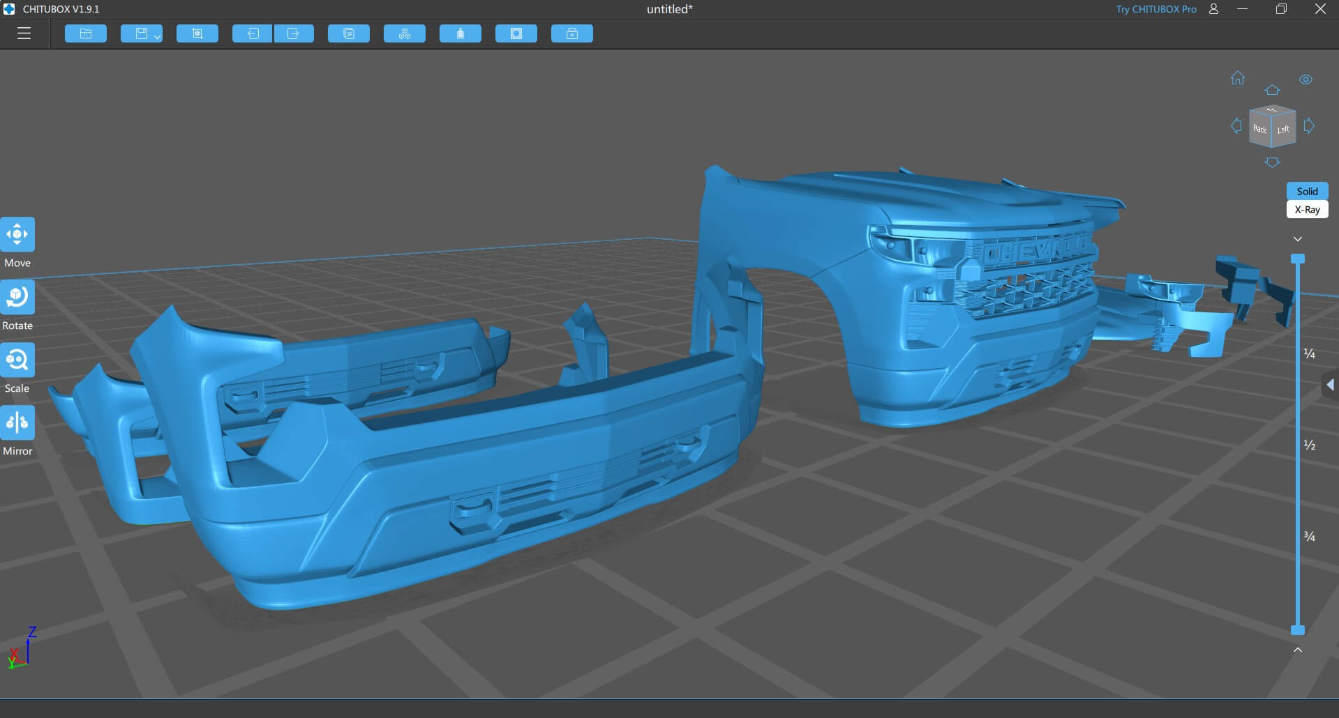 Silverado PPV Front - 3D Model by bayazoff