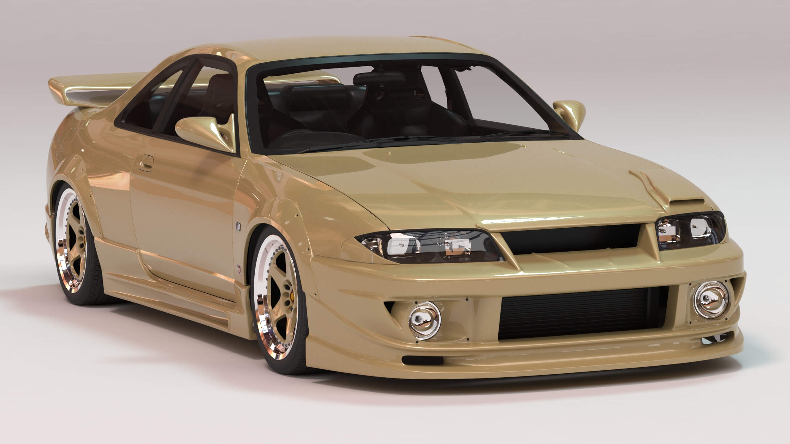 Skyline GTR-R33 Abflug Body Kit Printable 3D Print Model by bayazoff