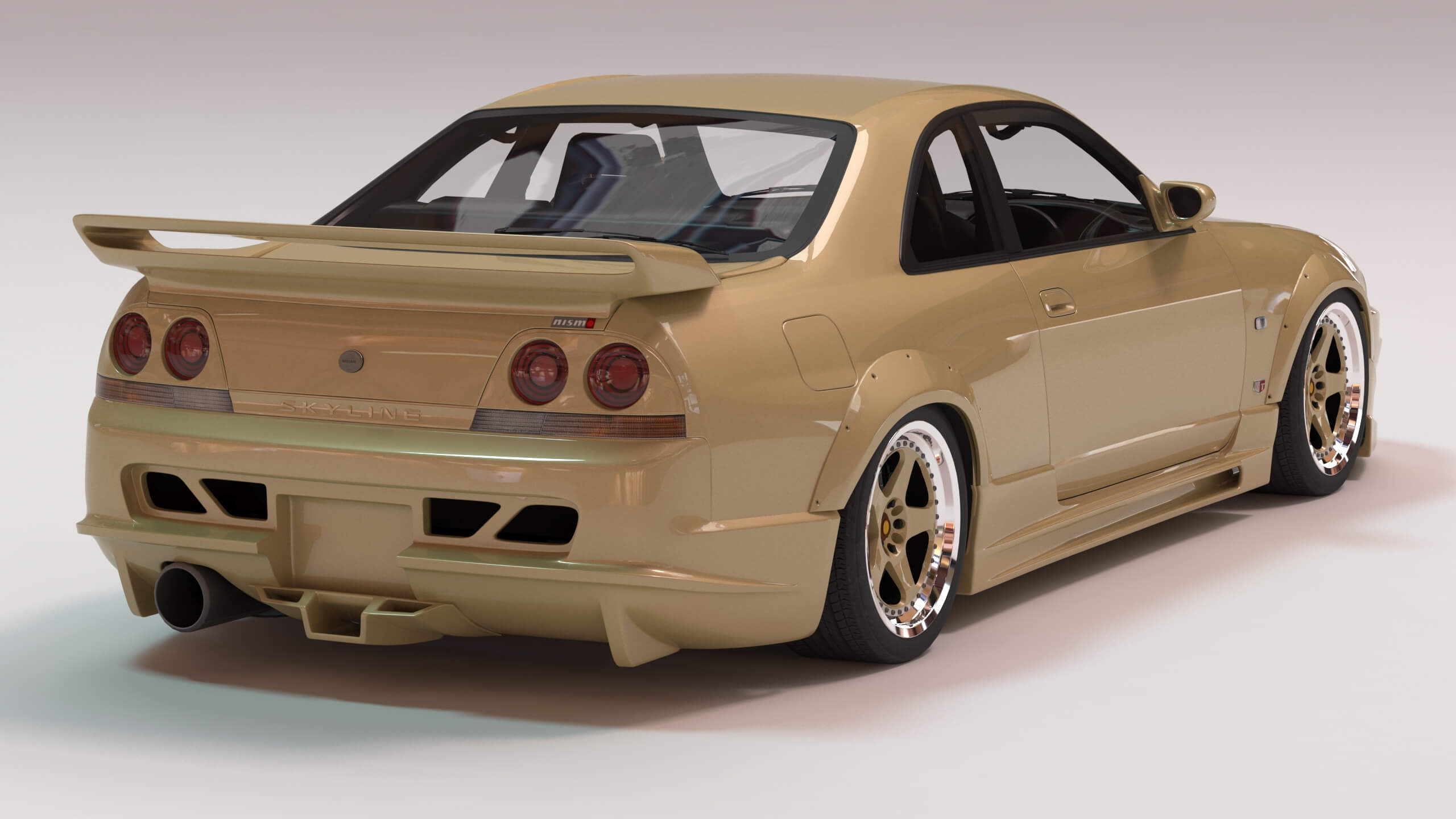 Skyline GTR-R33 Abflug Body Kit Printable 3D Print Model by bayazoff