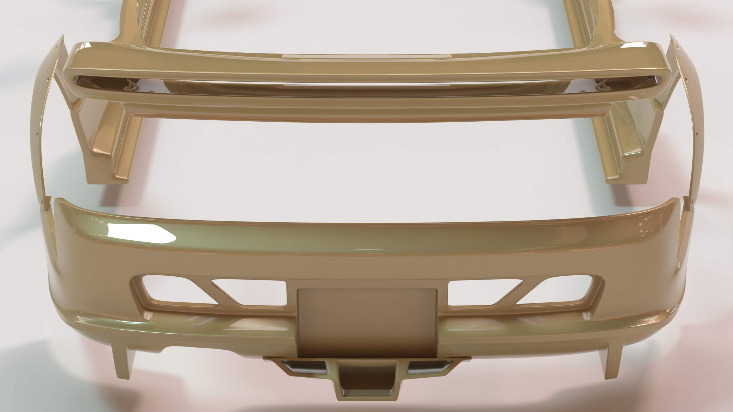 Skyline GTR-R33 Abflug Body Kit Printable 3D Print Model by bayazoff