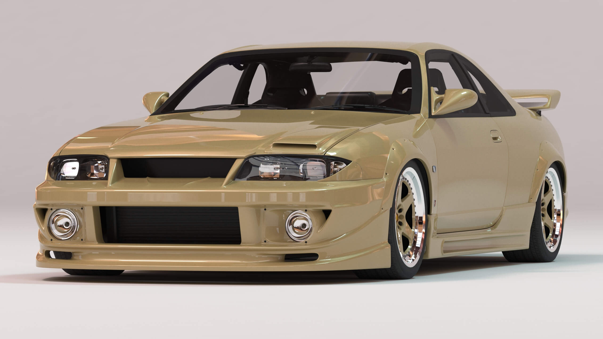 Skyline GTR-R33 Abflug Body Kit Printable 3D Print Model by bayazoff