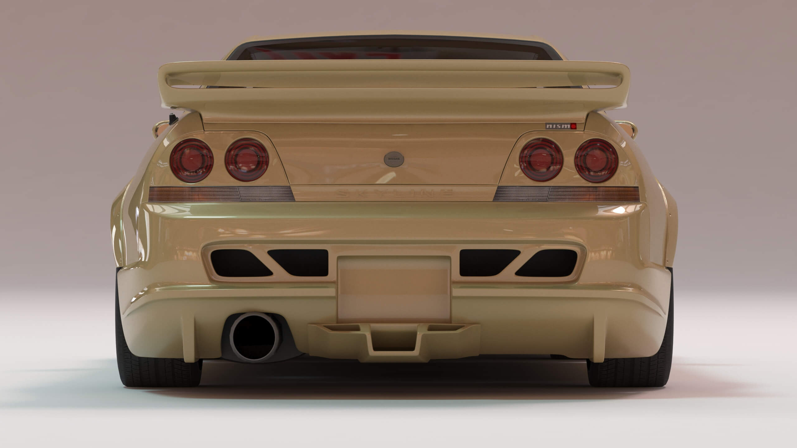 Skyline GTR-R33 Abflug Body Kit Printable 3D Model by bayazoff