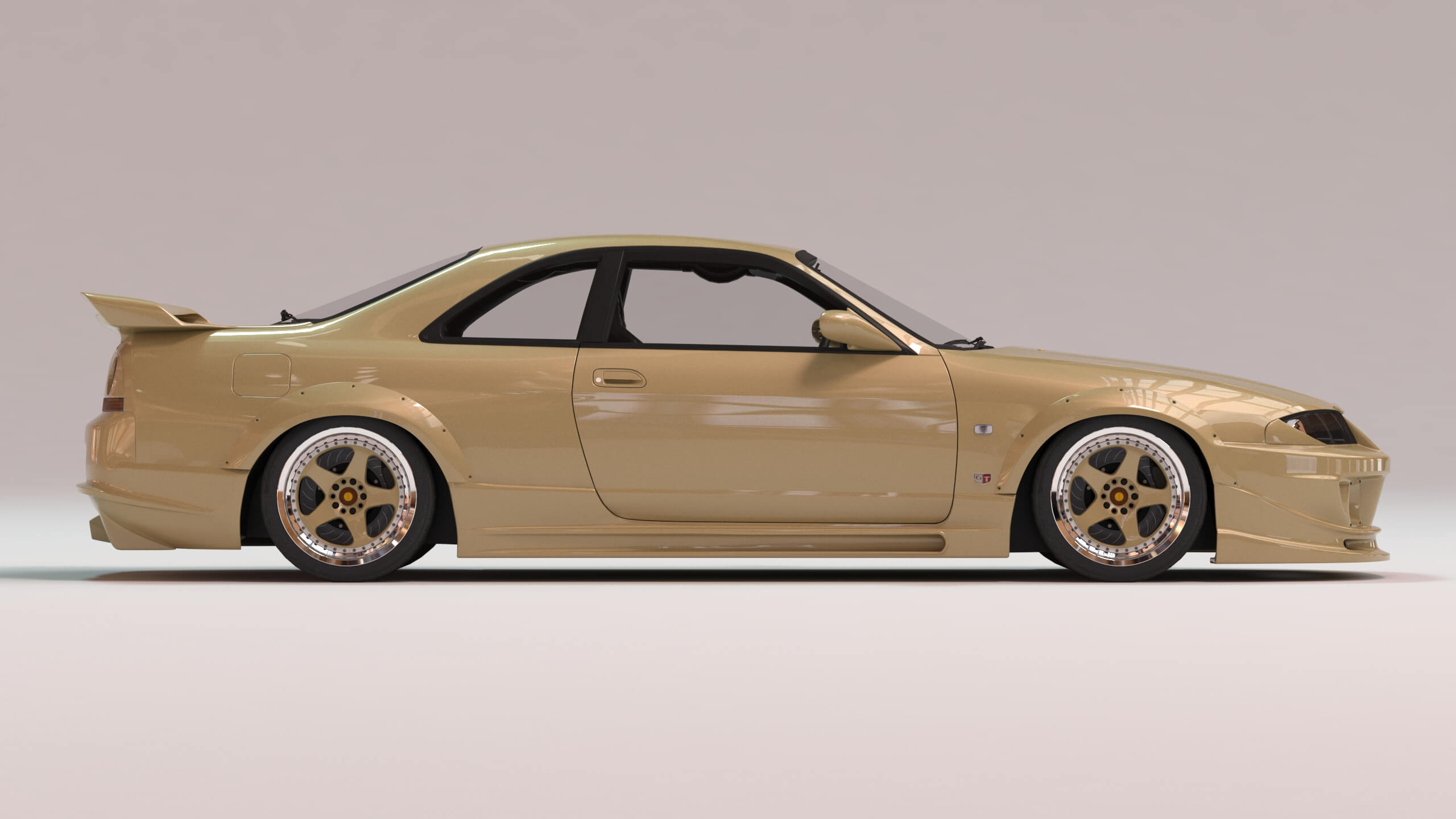 Skyline GTR-R33 Abflug Body Kit Printable 3D Model by bayazoff