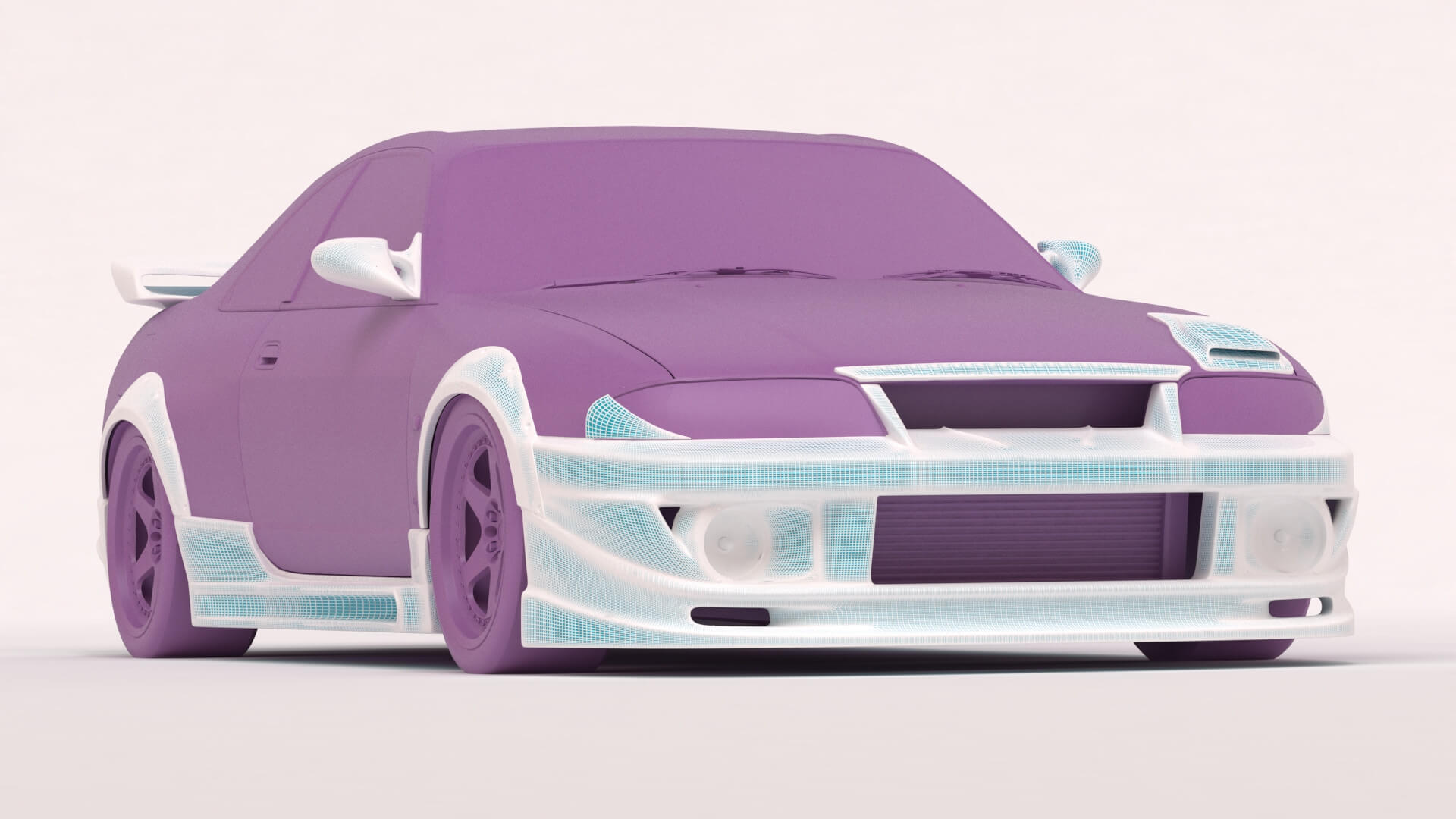 Skyline GTR-R33 Abflug Body Kit Printable 3D Print Model by bayazoff