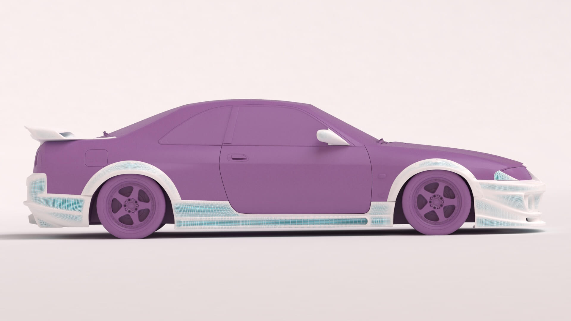 Skyline GTR-R33 Abflug Body Kit Printable 3D Model by bayazoff