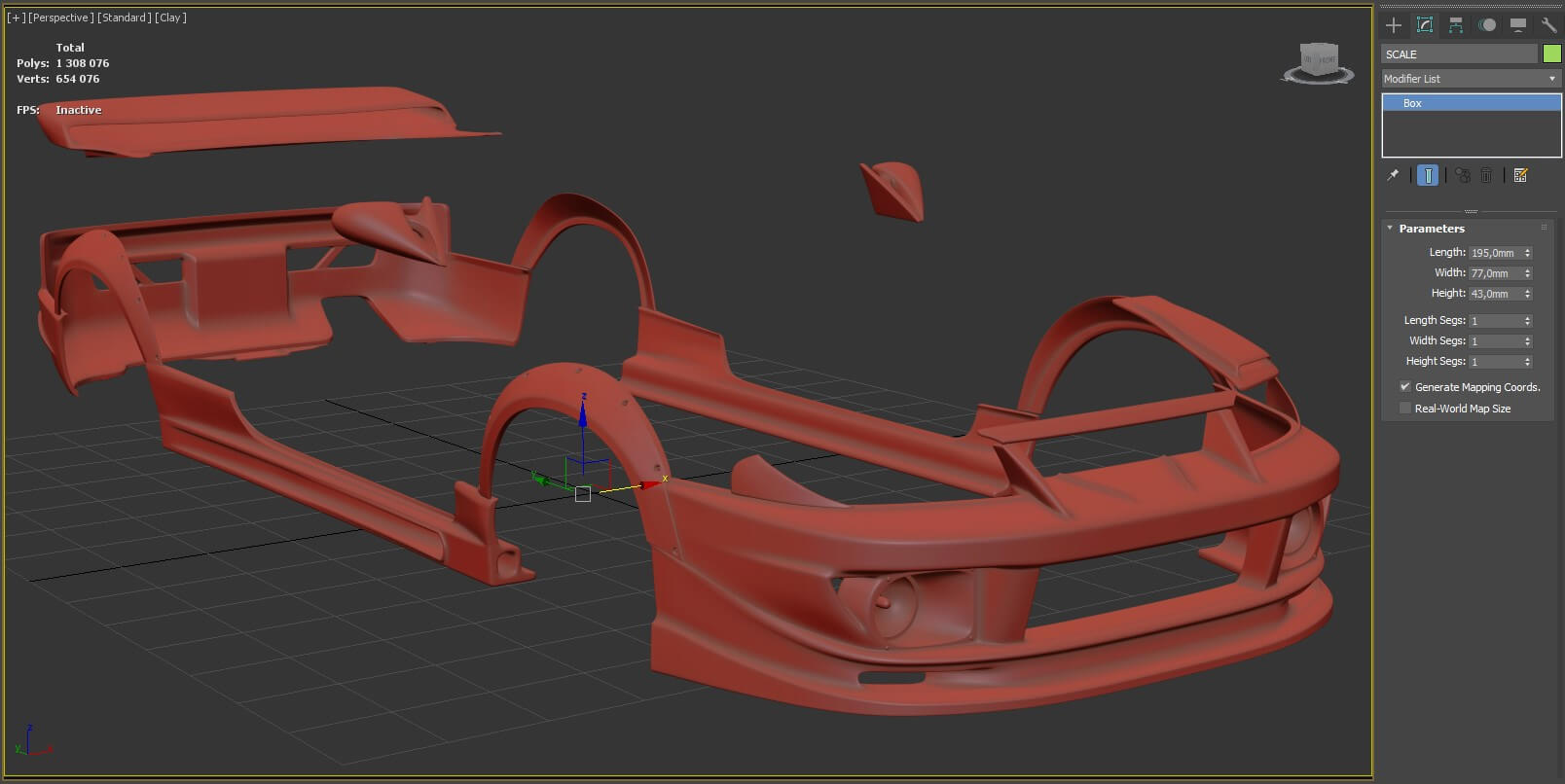 Skyline GTR-R33 Abflug Body Kit Printable 3D Print Model by bayazoff