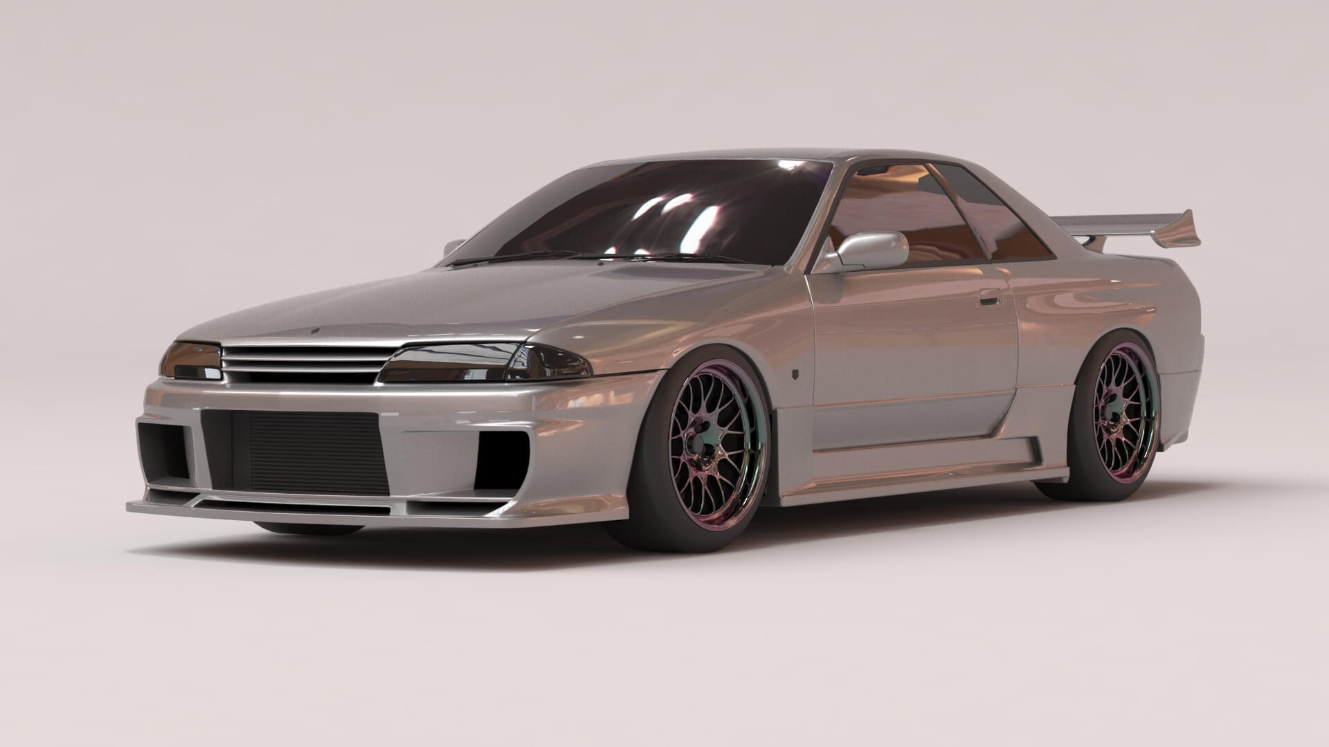 Skyline R32 T2 Aero Kit Printable - 3D Model by bayazoff
