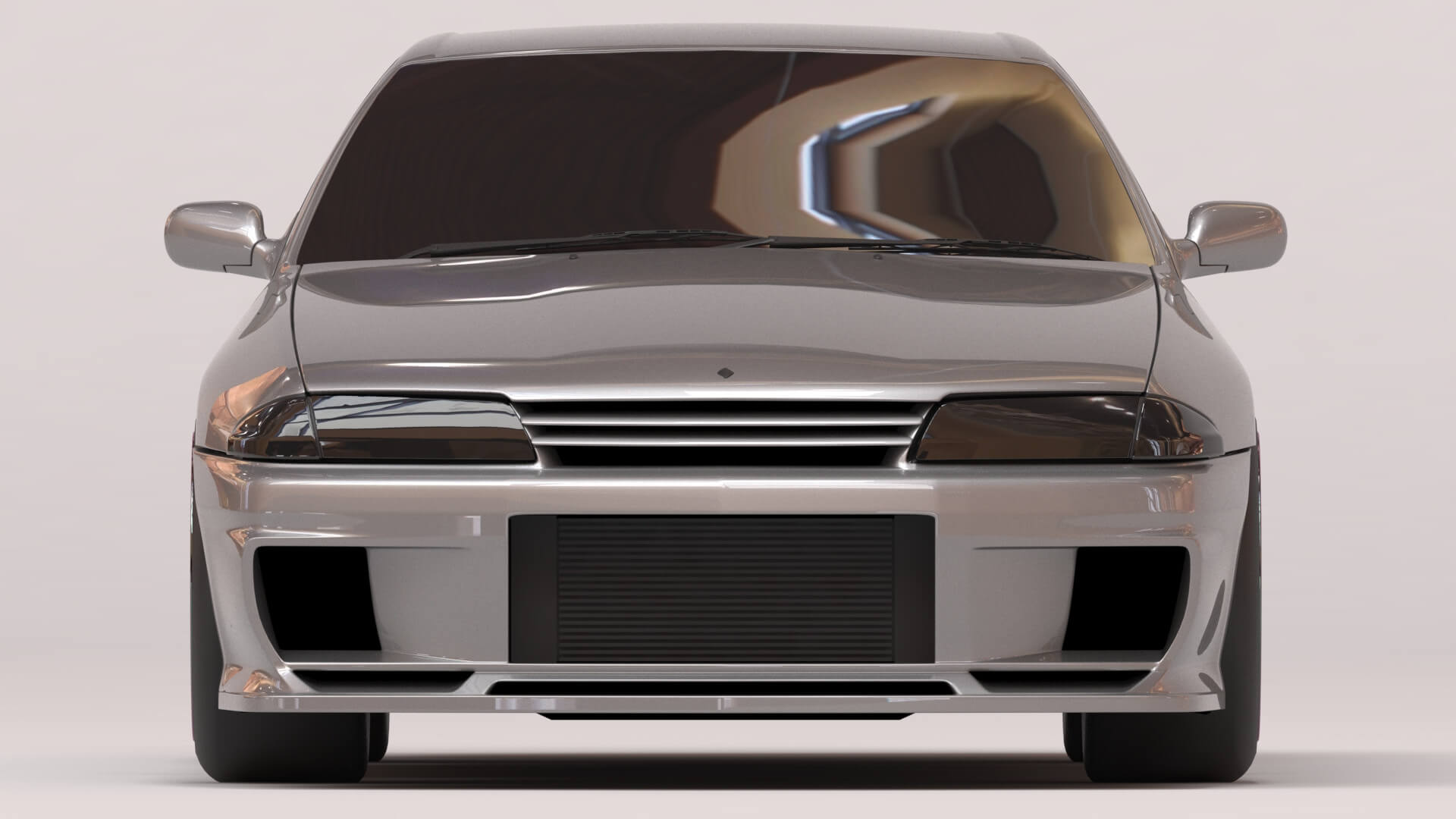 Skyline R32 T2 Aero Kit Printable - 3D Model by bayazoff