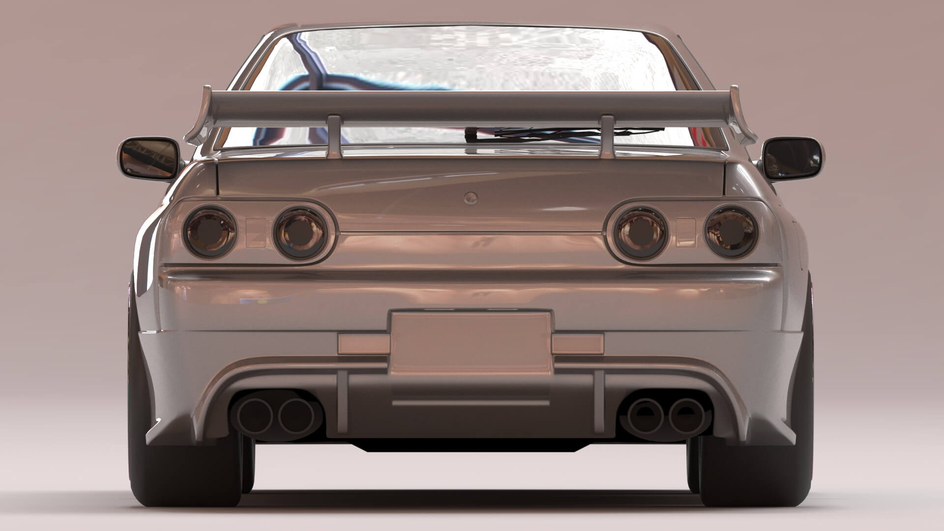 Skyline R32 T2 Aero Kit Printable - 3D Model by bayazoff
