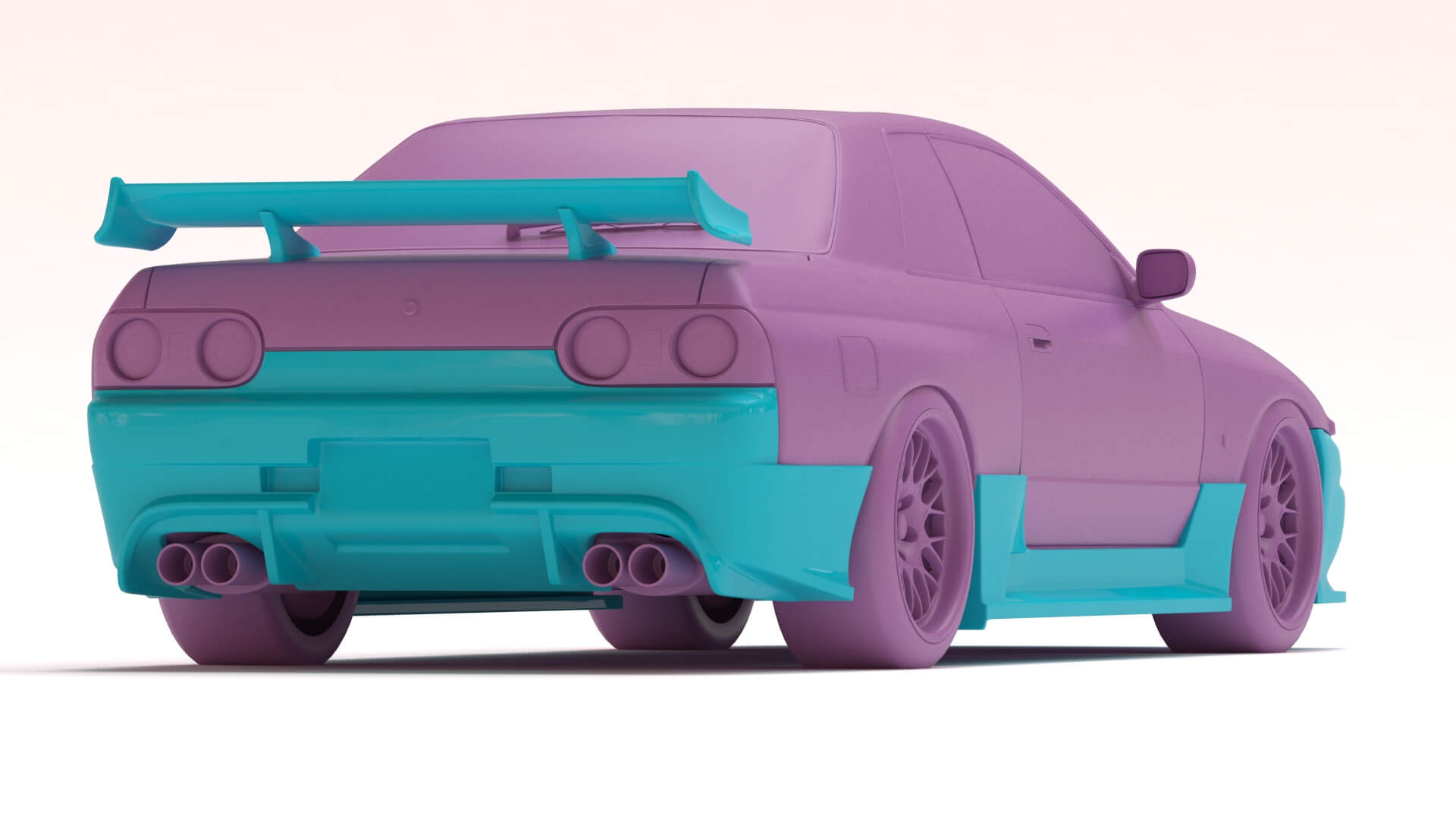 Skyline R32 T2 Aero Kit Printable - 3D Model by bayazoff