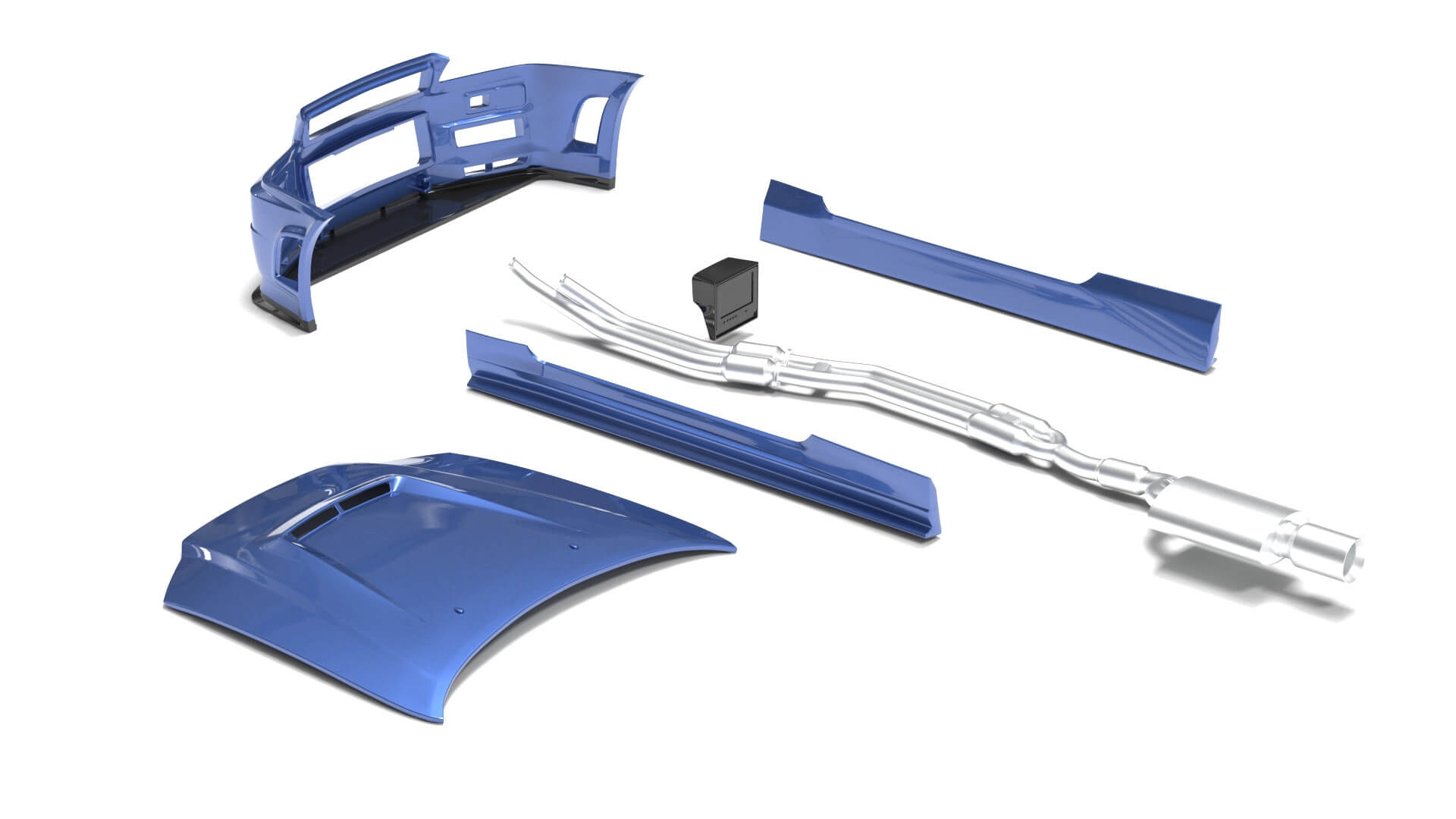 Skyline R34 S-Tune Bodykit and Custom Addons 3D Print Model by bayazoff