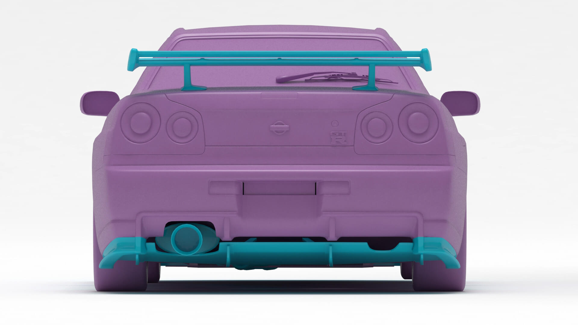 Skyline R34 S-Tune Bodykit and Custom Addons 3D Model by bayazoff