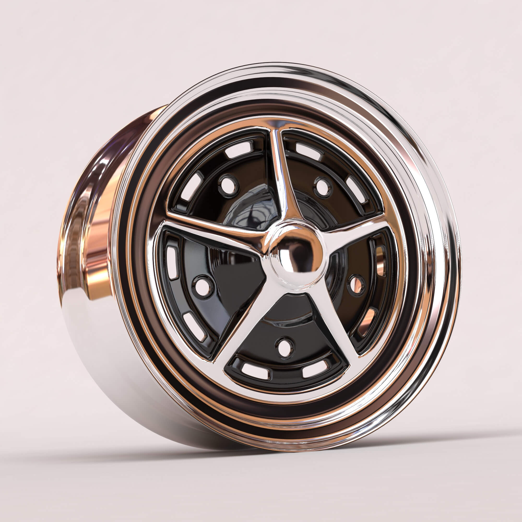 South African SA Sprint Star Rostyle Printable - 3D Print Model by bayazoff