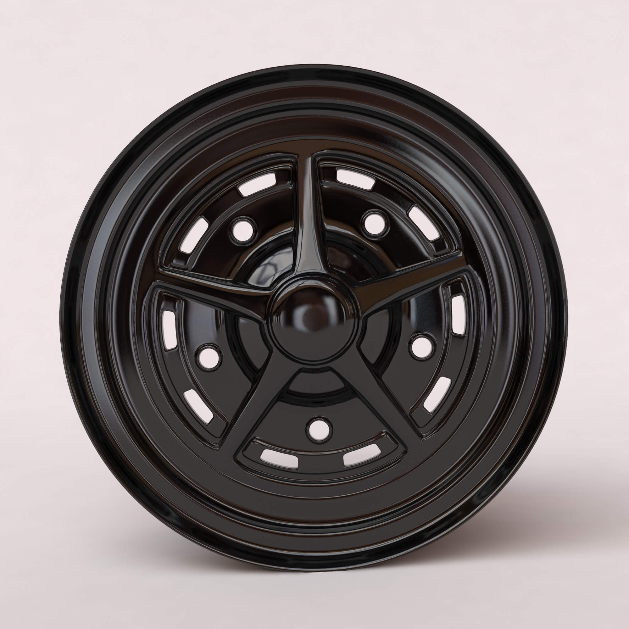 South African SA Sprint Star Rostyle Printable - 3D Print Model by bayazoff
