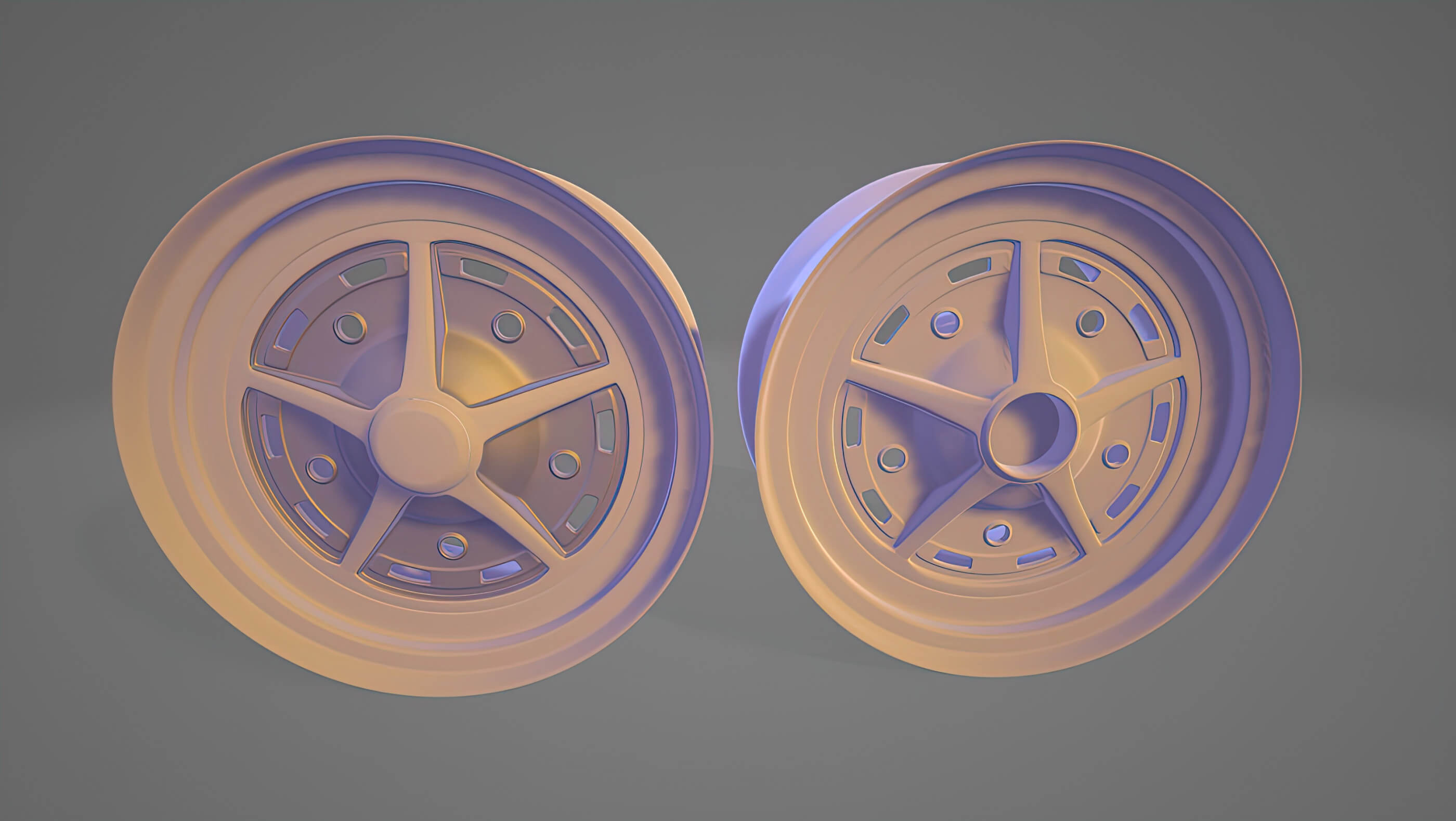 South African SA Sprint Star Rostyle Printable - 3D Print Model by bayazoff