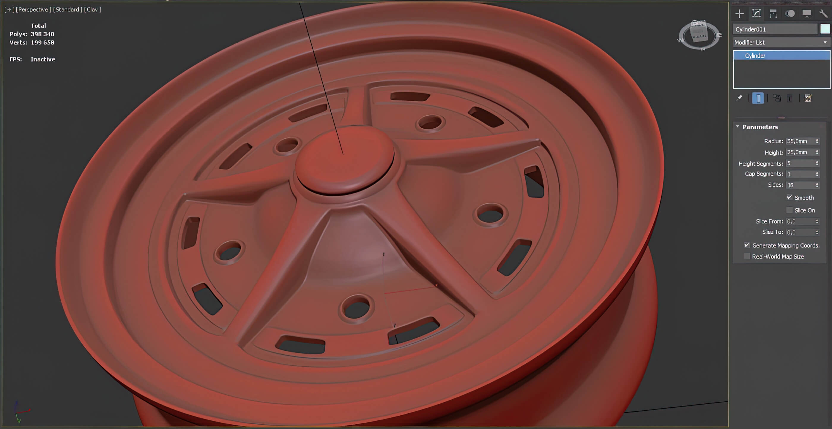 South African SA Sprint Star Rostyle Printable - 3D Print Model by bayazoff