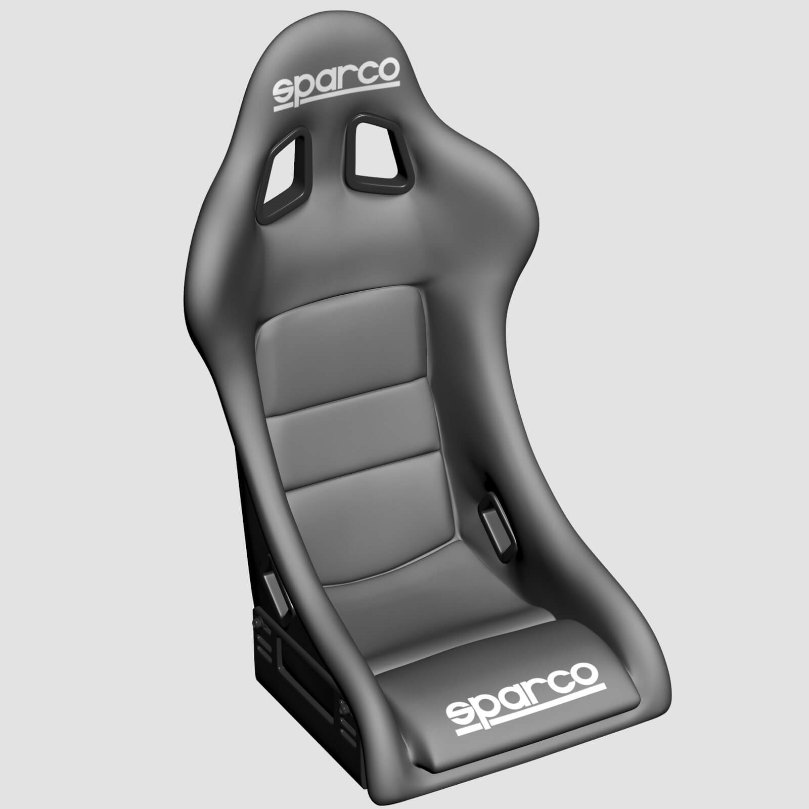 Sparco Rev Racing Seat - 3D Model by bayazoff