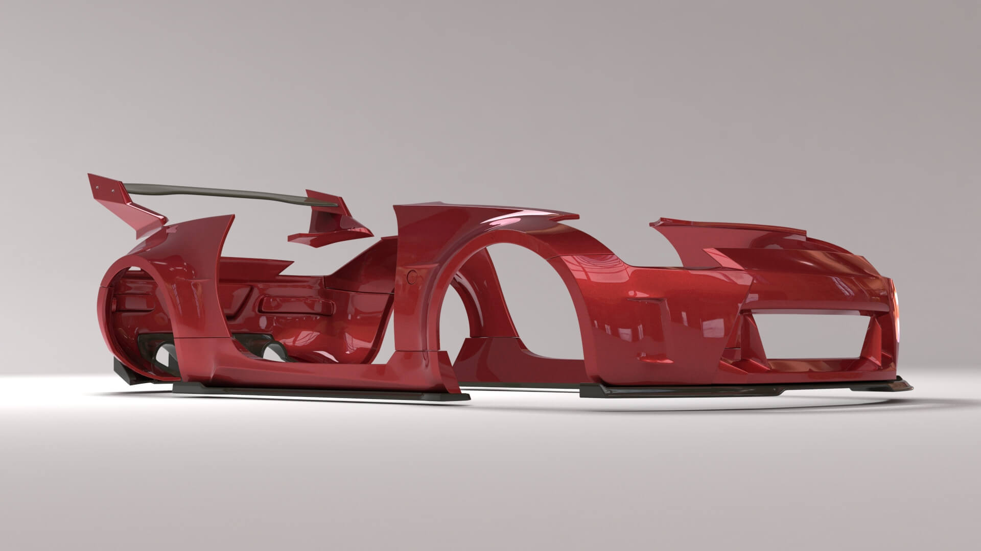 Spirit-Rei Z33 Kaen Kit 3D Model by bayazoff