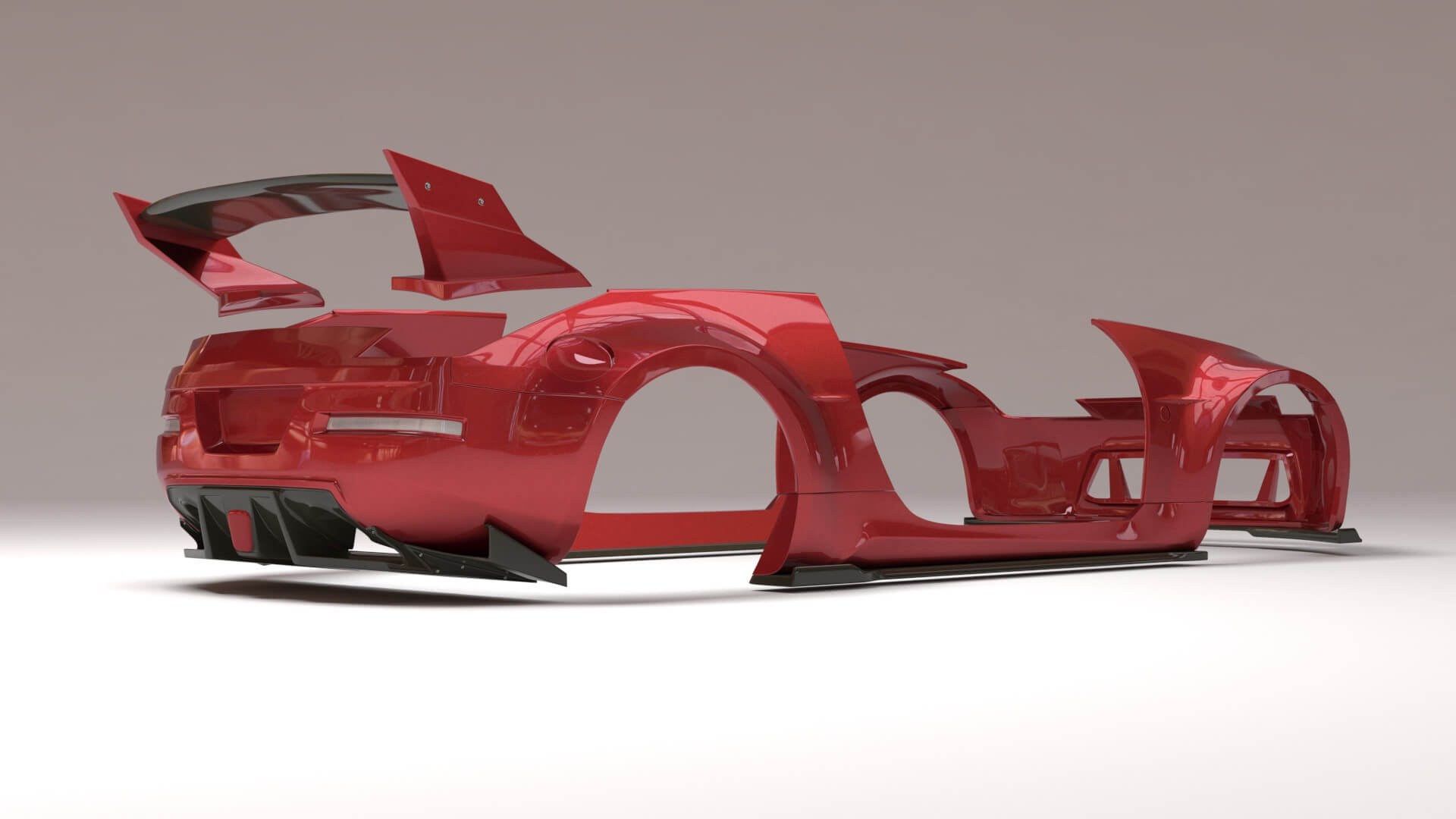 Spirit-Rei Z33 Kaen Kit 3D Model by bayazoff