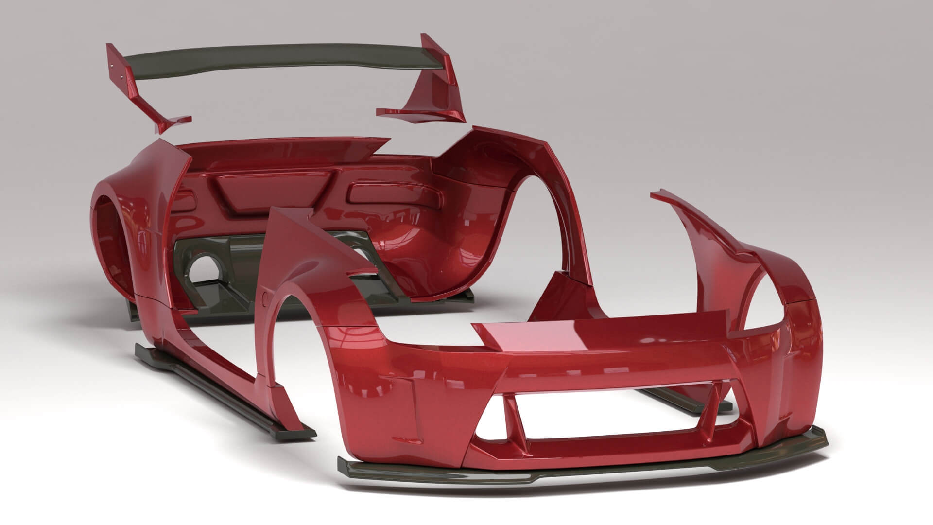 Spirit-Rei Z33 Kaen Kit 3D Model by bayazoff