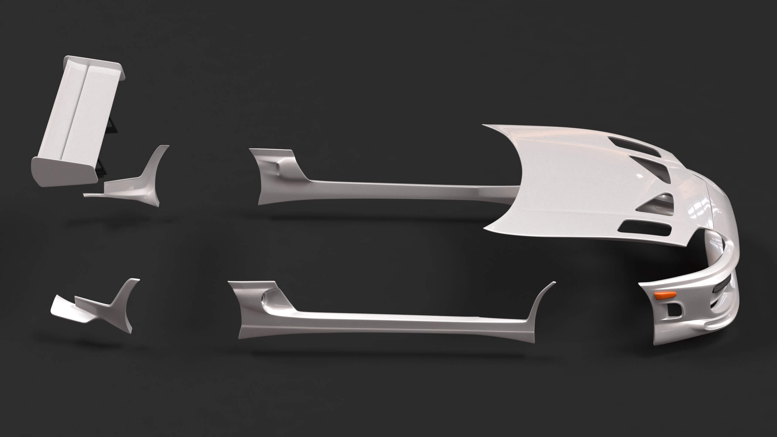 Supra Bomex Body Kit - 3D Model by bayazoff