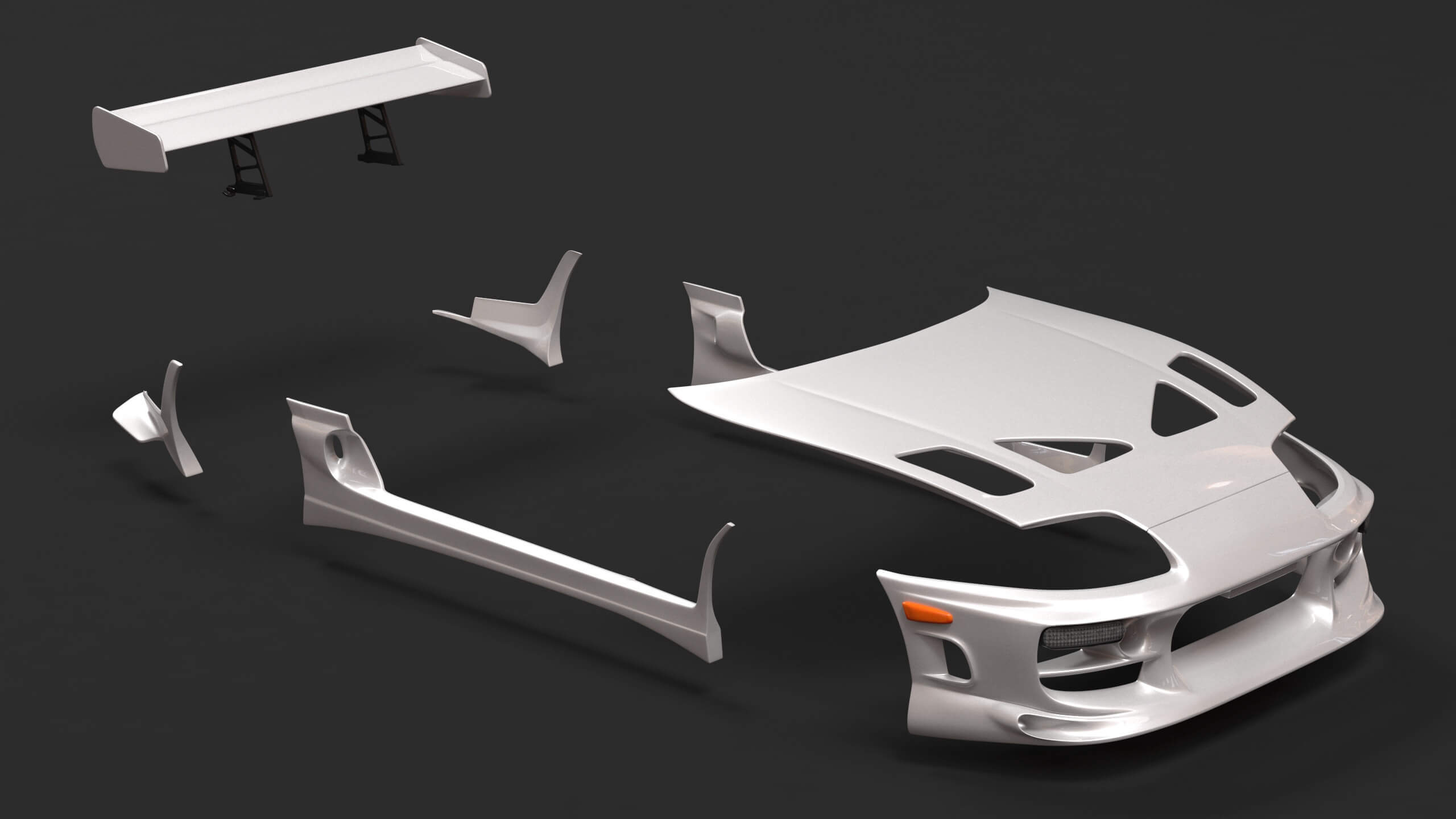 Supra Bomex Body Kit - 3D Model by bayazoff