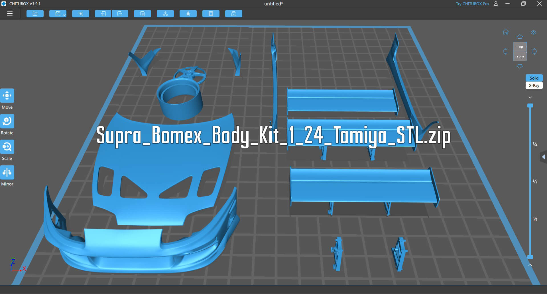 Supra Bomex Body Kit - 3D Model by bayazoff