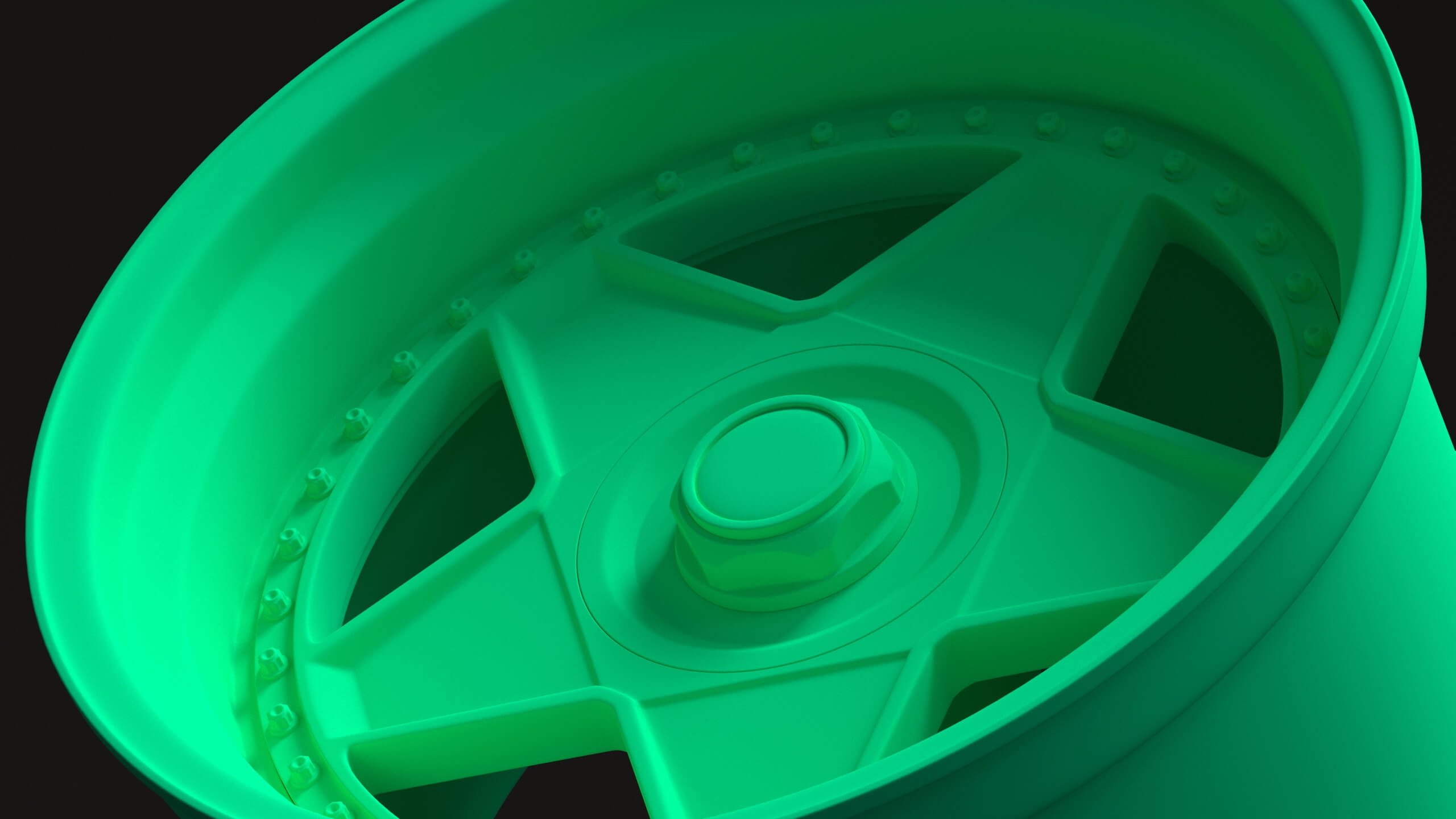 Testarossa Stance Wheels - 3D Print Model by bayazoff