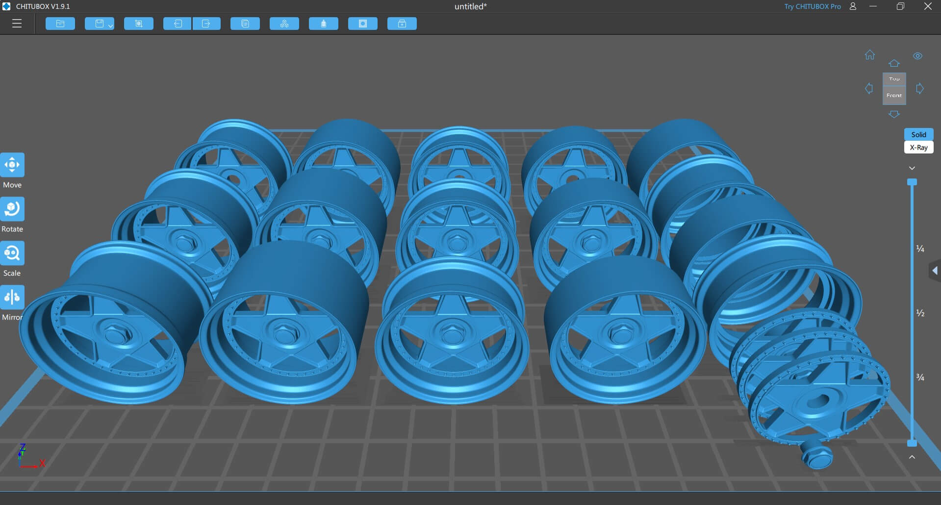 Testarossa Stance Wheels - 3D Print Model by bayazoff