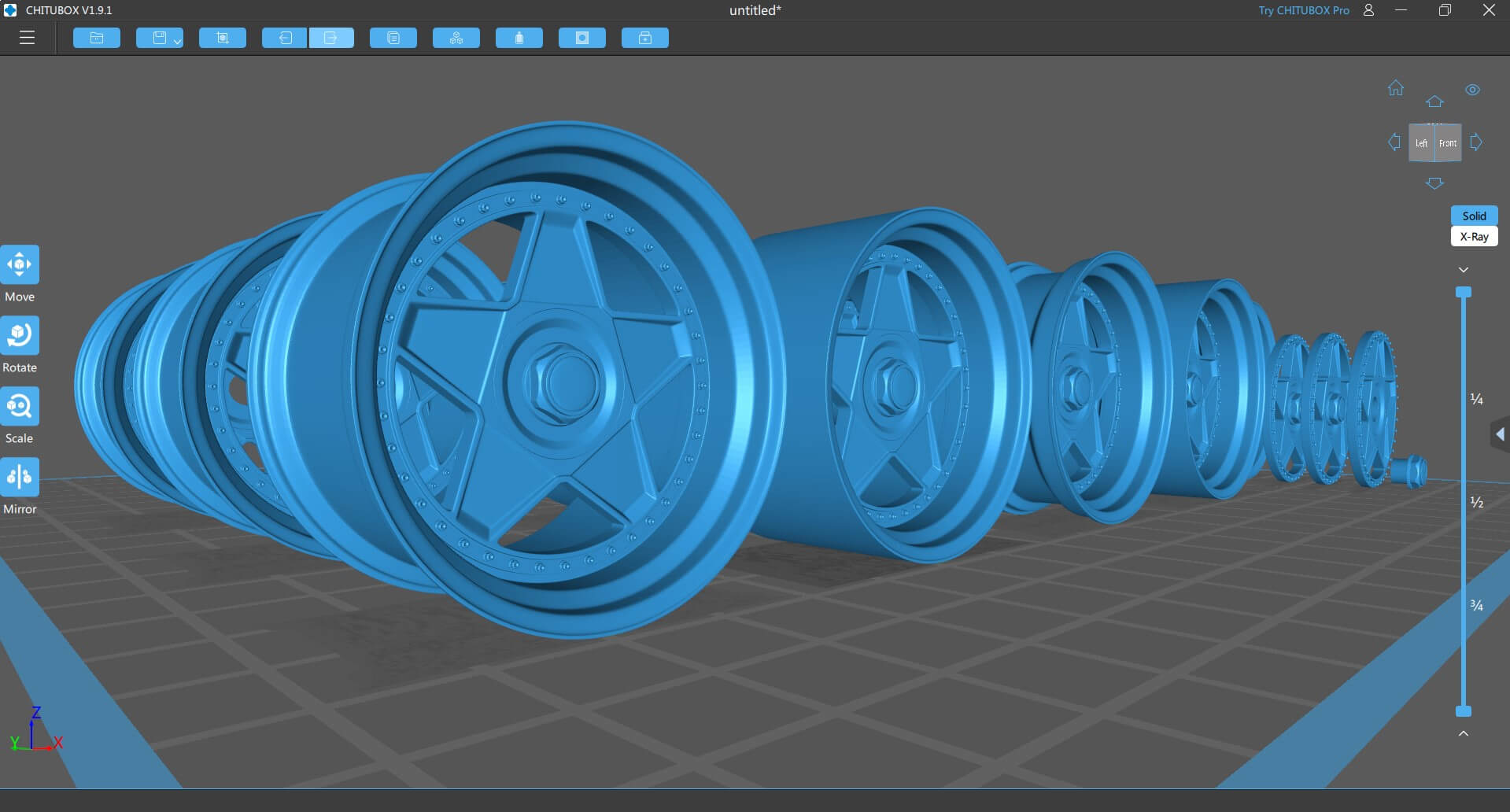 Testarossa Stance Wheels - 3D Print Model by bayazoff