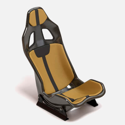 550 575 Seats - 3D Model by bayazoff