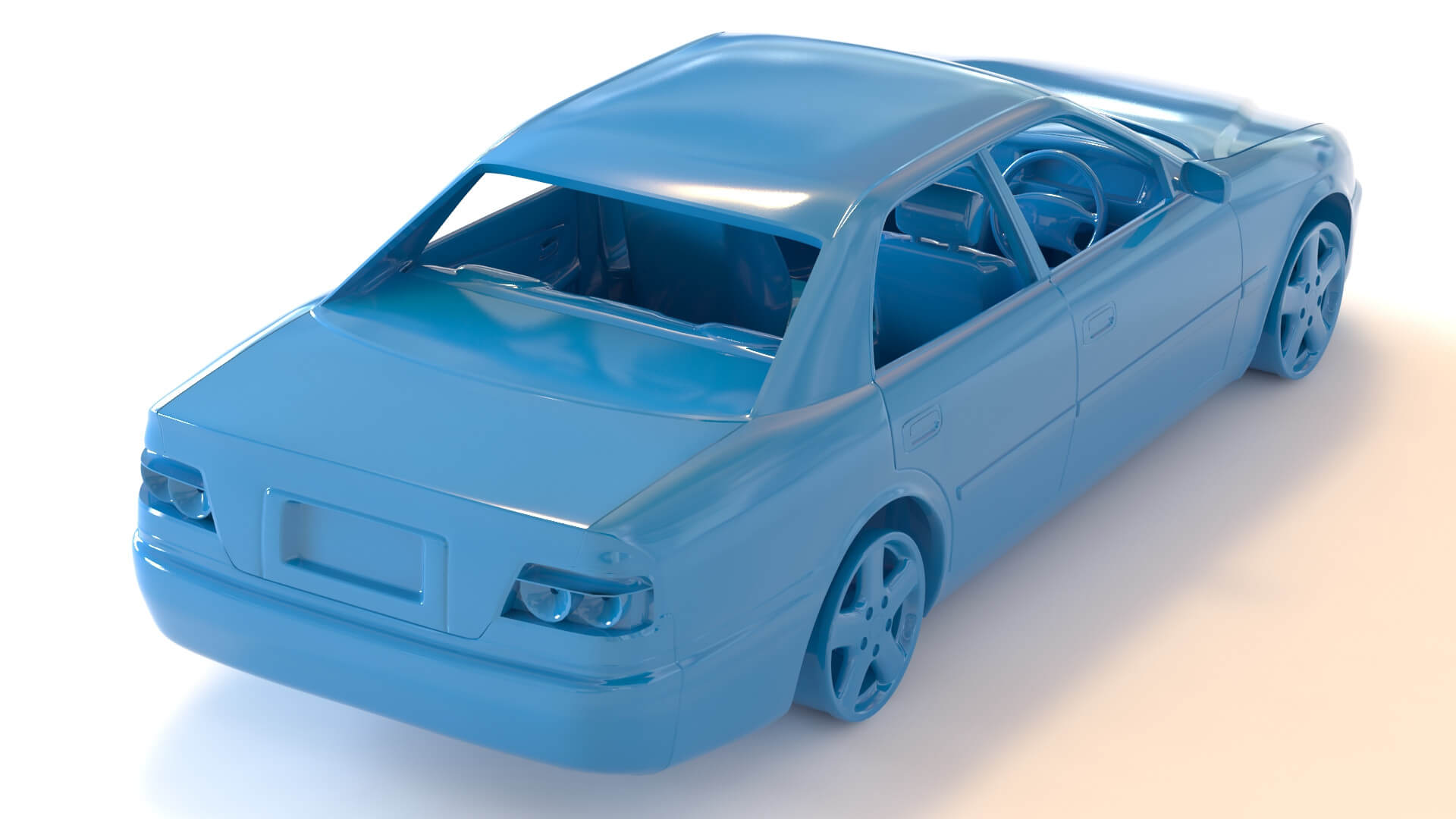 Toyota Chaser JZX100 Scale Print Kit - 3D Model by bayazoff