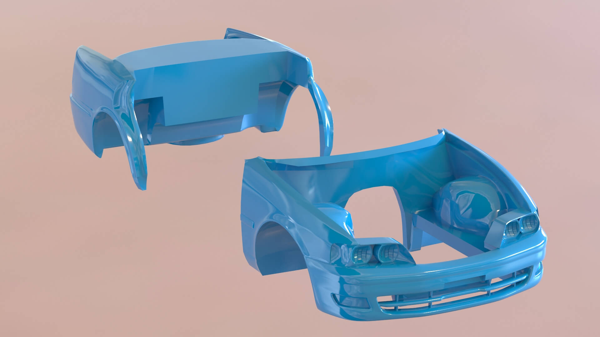 Toyota Chaser JZX100 Scale Print Kit - 3D Model by bayazoff