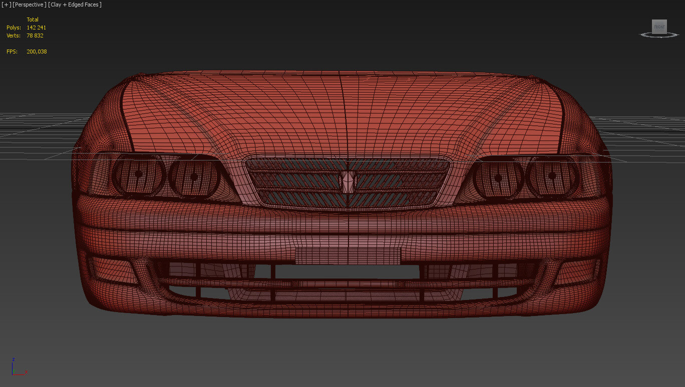 Toyota Chaser JZX100 Scale Print Kit - 3D Model by bayazoff