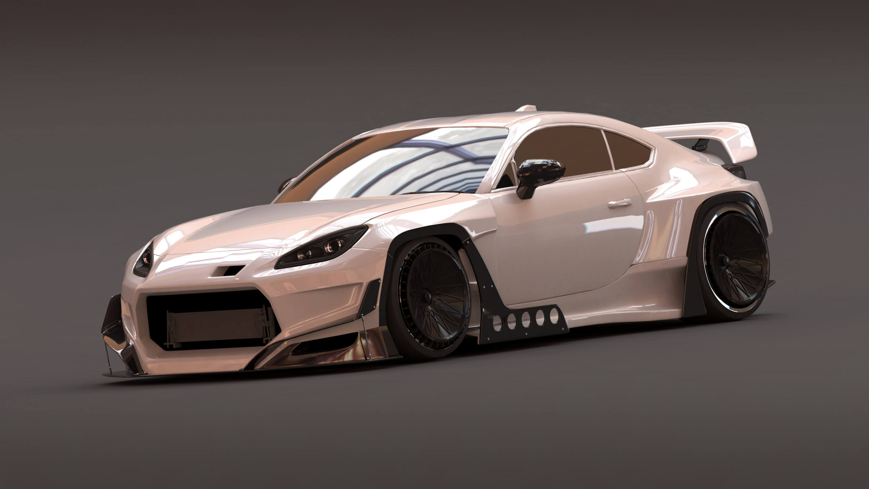 Toyota GR86 Rz Pandem Aero Kit - 3D Print Model by bayazoff