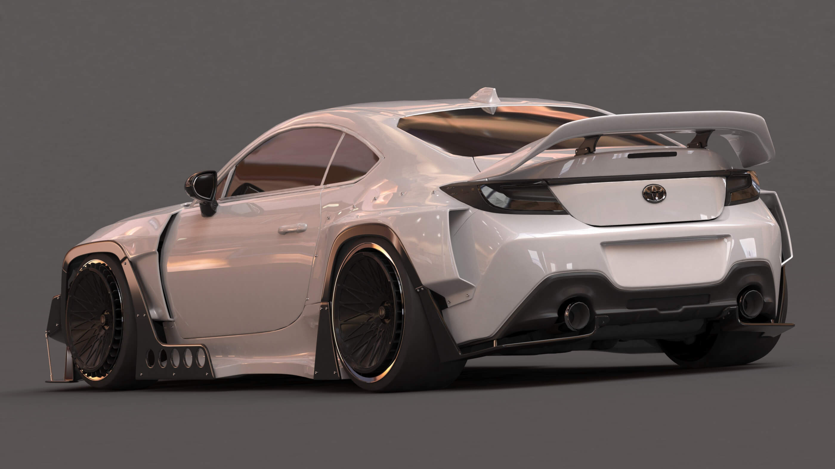 Toyota GR86 Rz Pandem Aero Kit - 3D Print Model by bayazoff