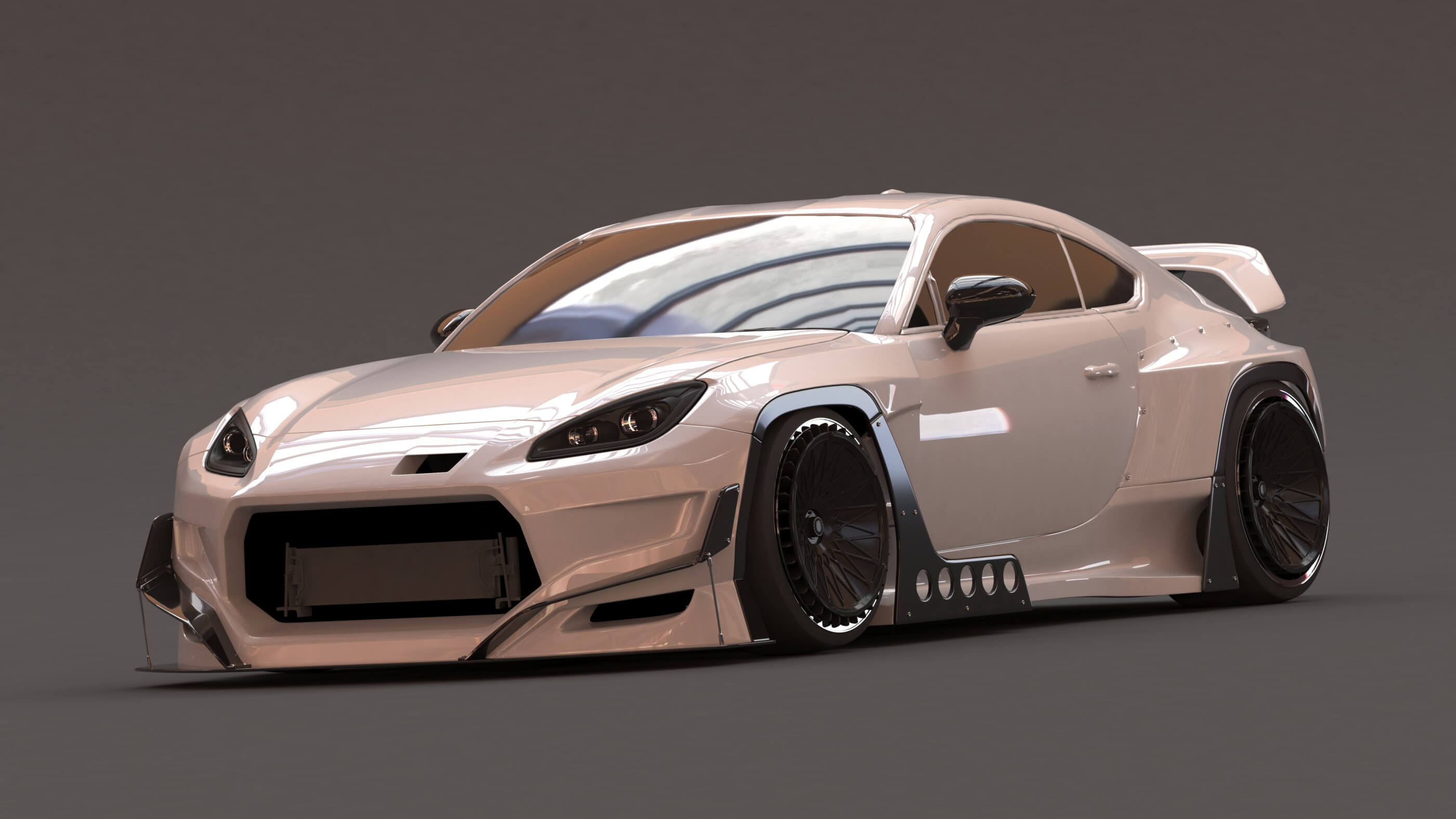 Toyota GR86 Rz Pandem Aero Kit - 3D Print Model by bayazoff