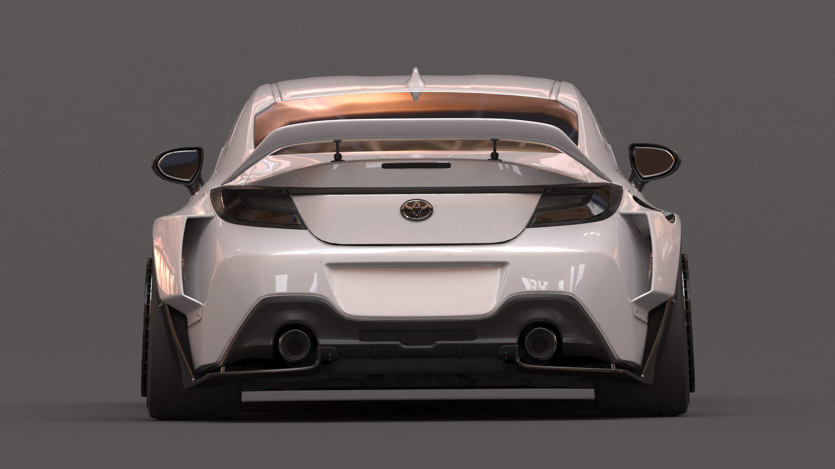 Toyota GR86 Rz Pandem Aero Kit - 3D Print Model by bayazoff