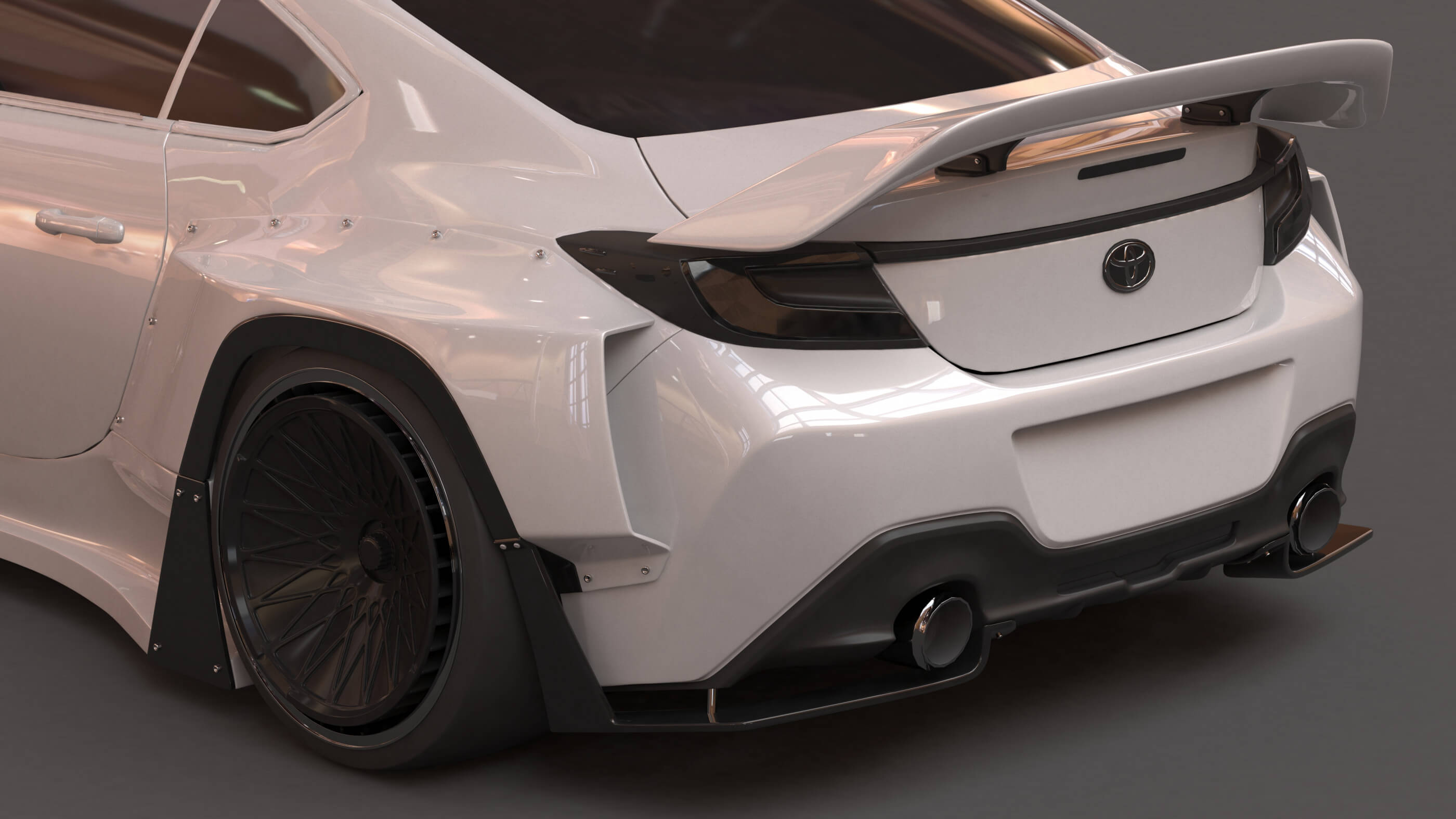 Toyota GR86 Rz Pandem Aero Kit - 3D Print Model by bayazoff