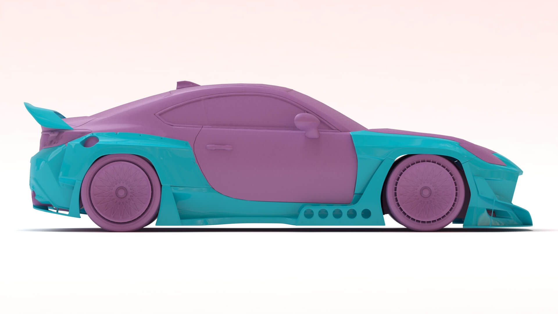 Toyota GR86 Rz Pandem Aero Kit - 3D Print Model by bayazoff