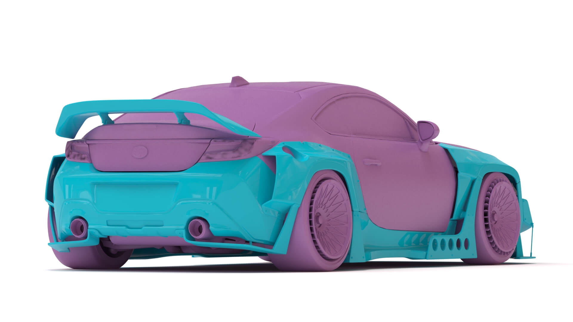 Toyota GR86 Rz Pandem Aero Kit - 3D Print Model by bayazoff