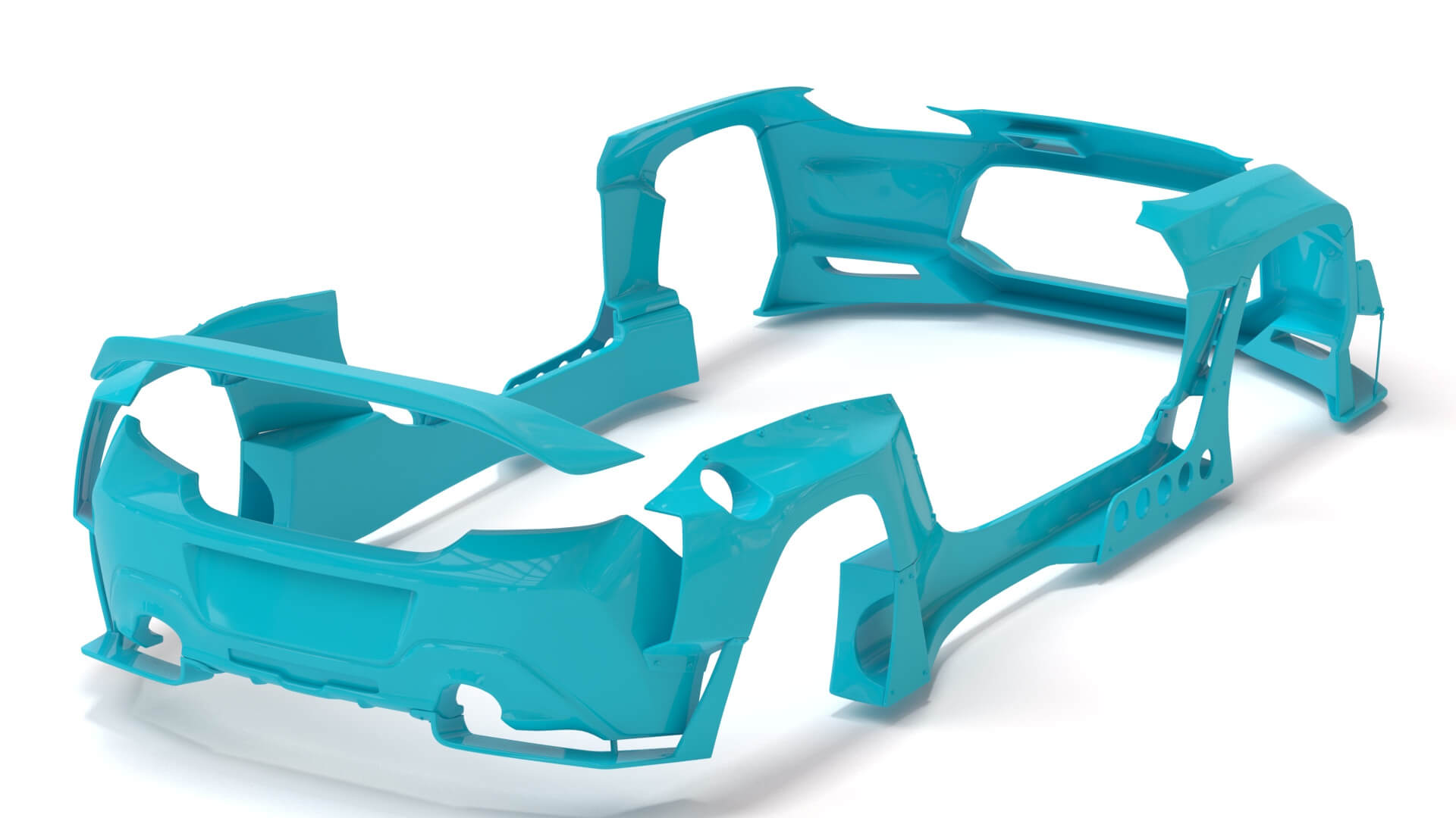 Toyota GR86 Rz Pandem Aero Kit - 3D Print Model by bayazoff