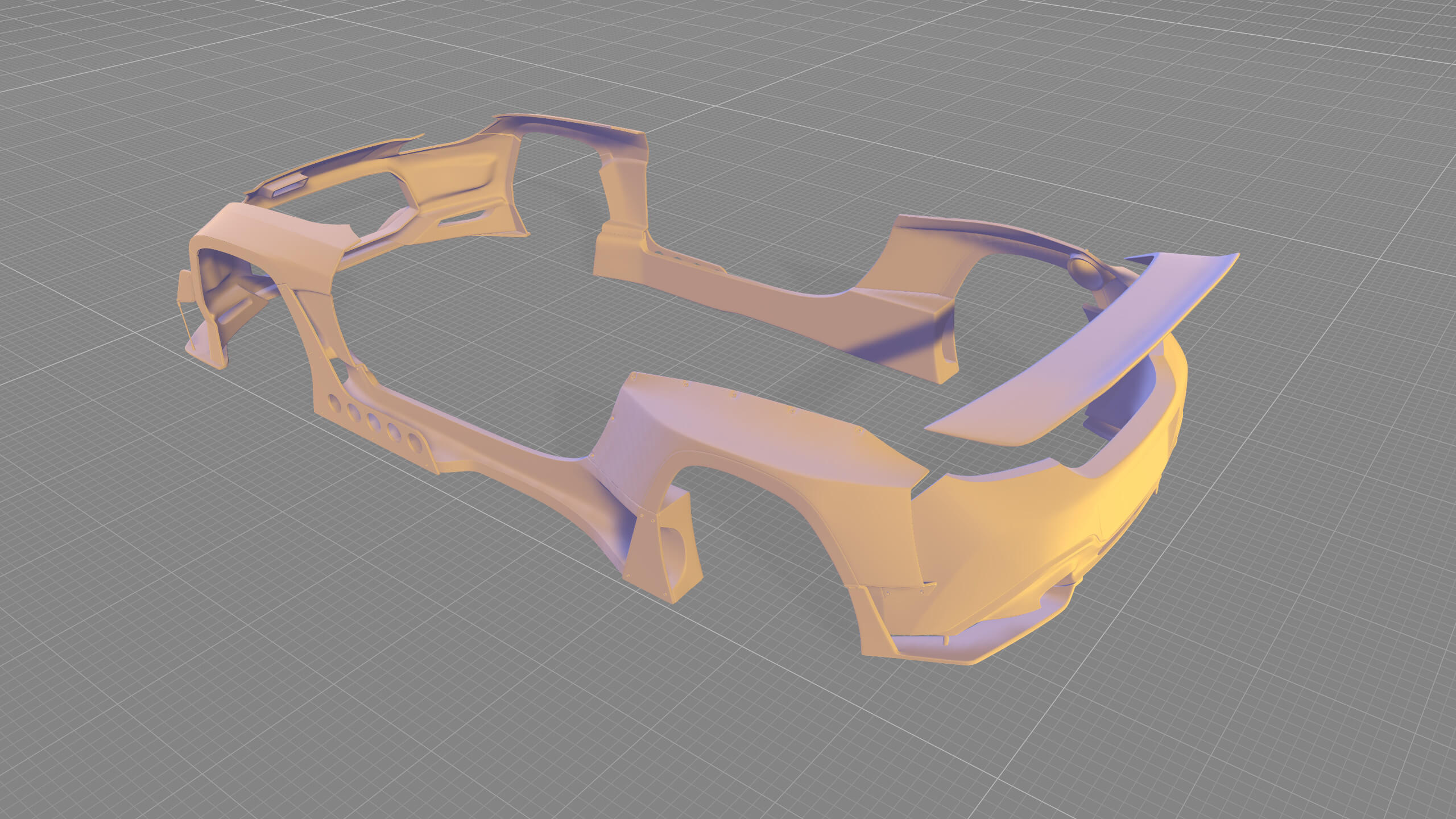 Toyota GR86 Rz Pandem Aero Kit - 3D Print Model by bayazoff