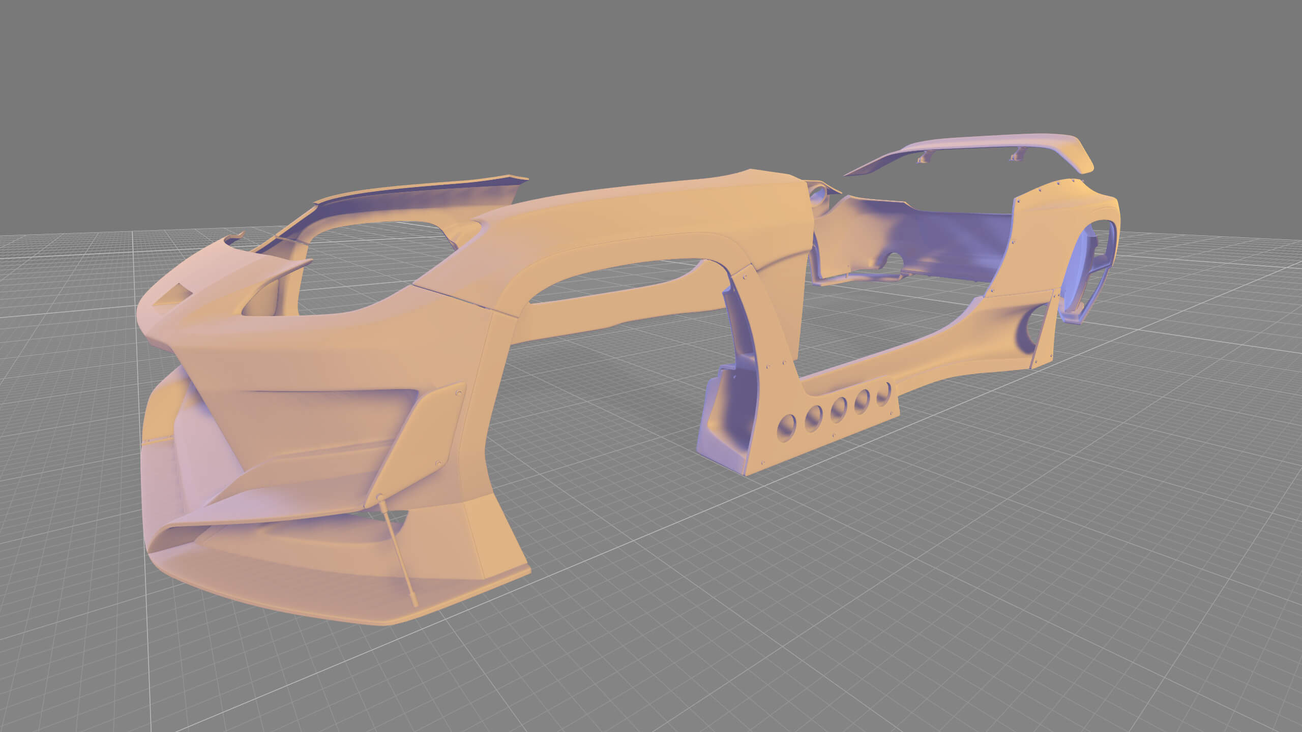 Toyota GR86 Rz Pandem Aero Kit - 3D Model by bayazoff